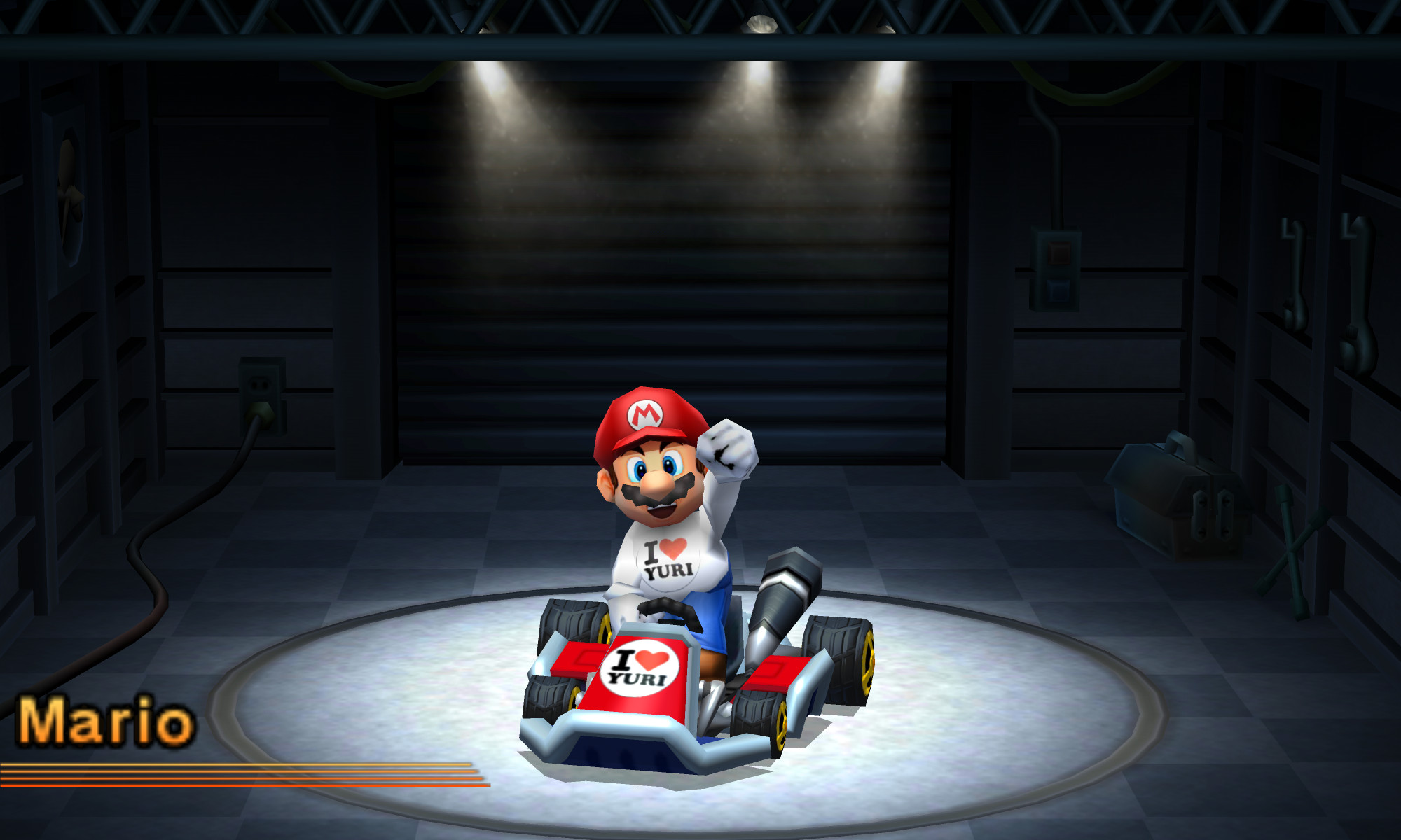 I Love Yuri Mario (FOR CTGP-7) Mod for Mario Kart 7 | MK7 Mods
