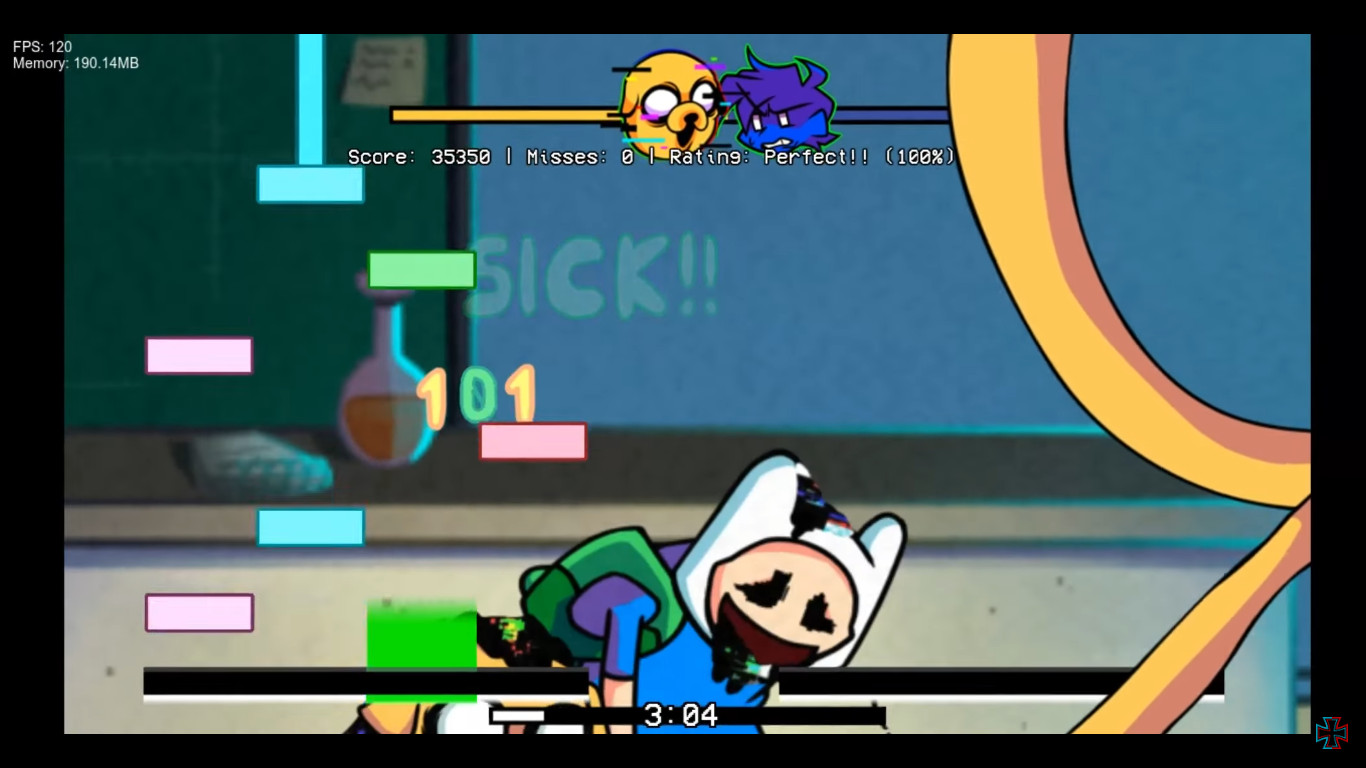 Osu Mania Bar NOTE assets Mod for Friday Night Funkin' | FNF Mods