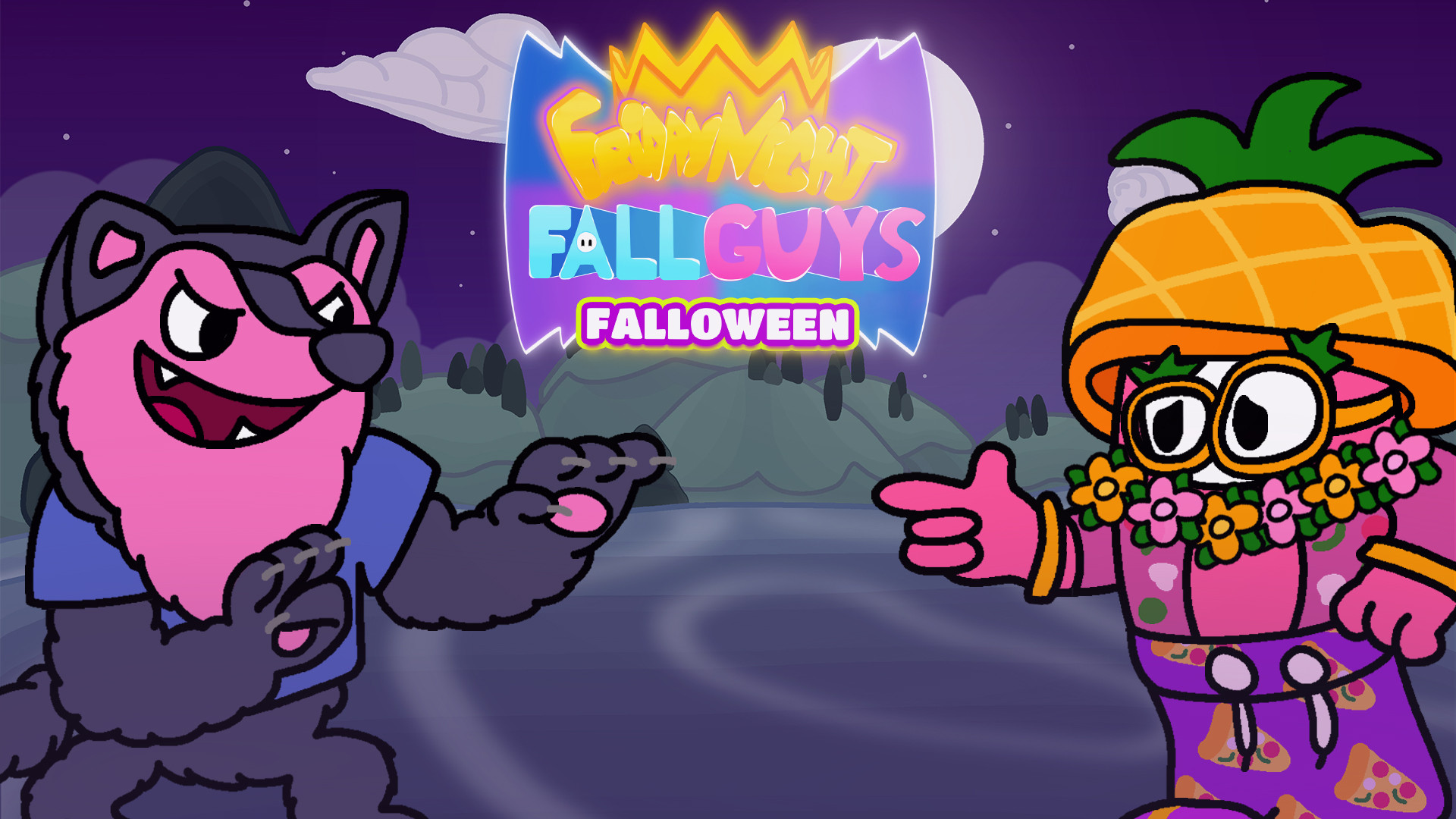 Friday Night Fall Guys [REIMAGINED] Mod for Friday Night Funkin' | FNF Mods