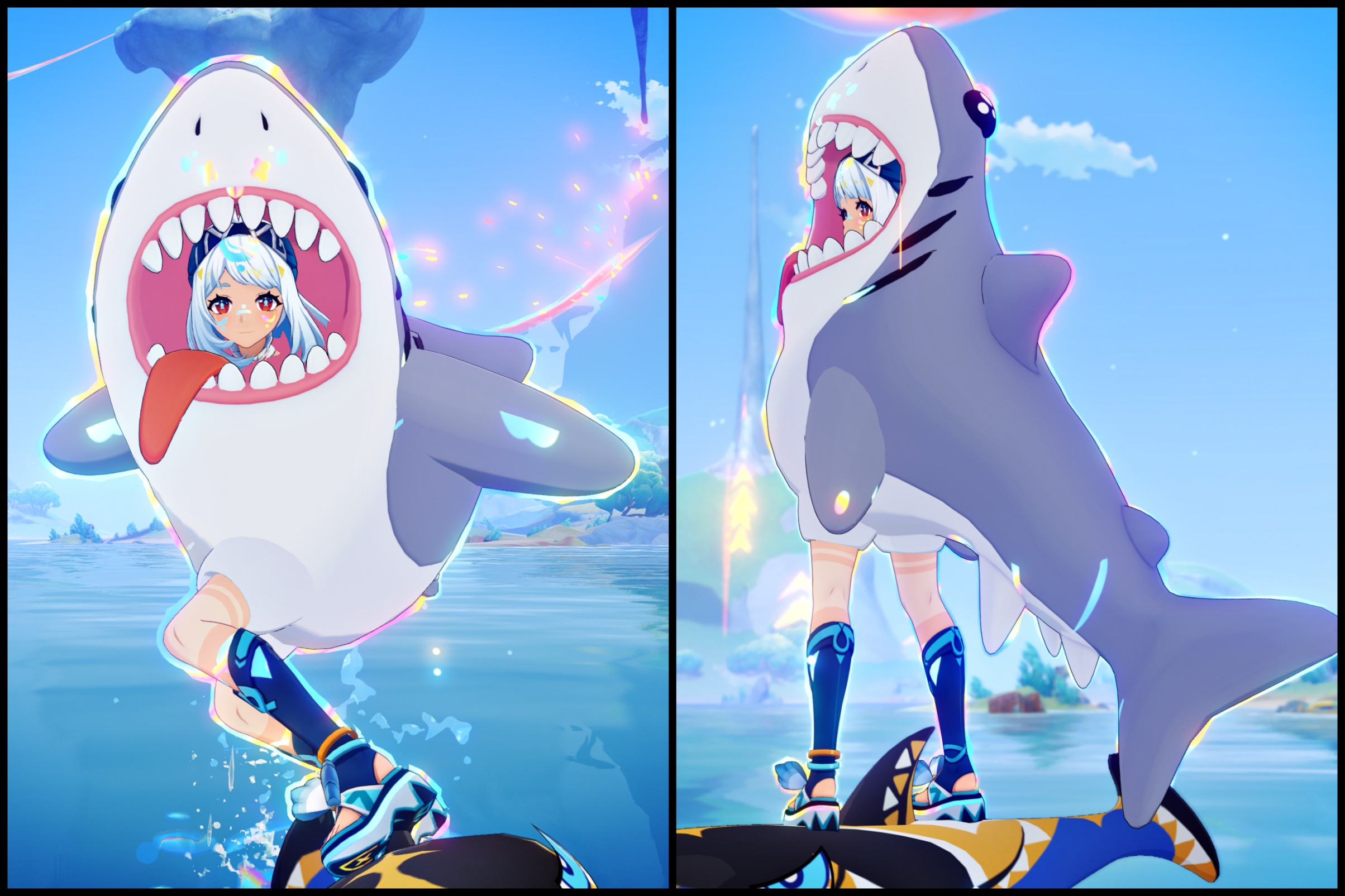 Mualani Shark Costume Mod Mod for Genshin Impact | GI Mods