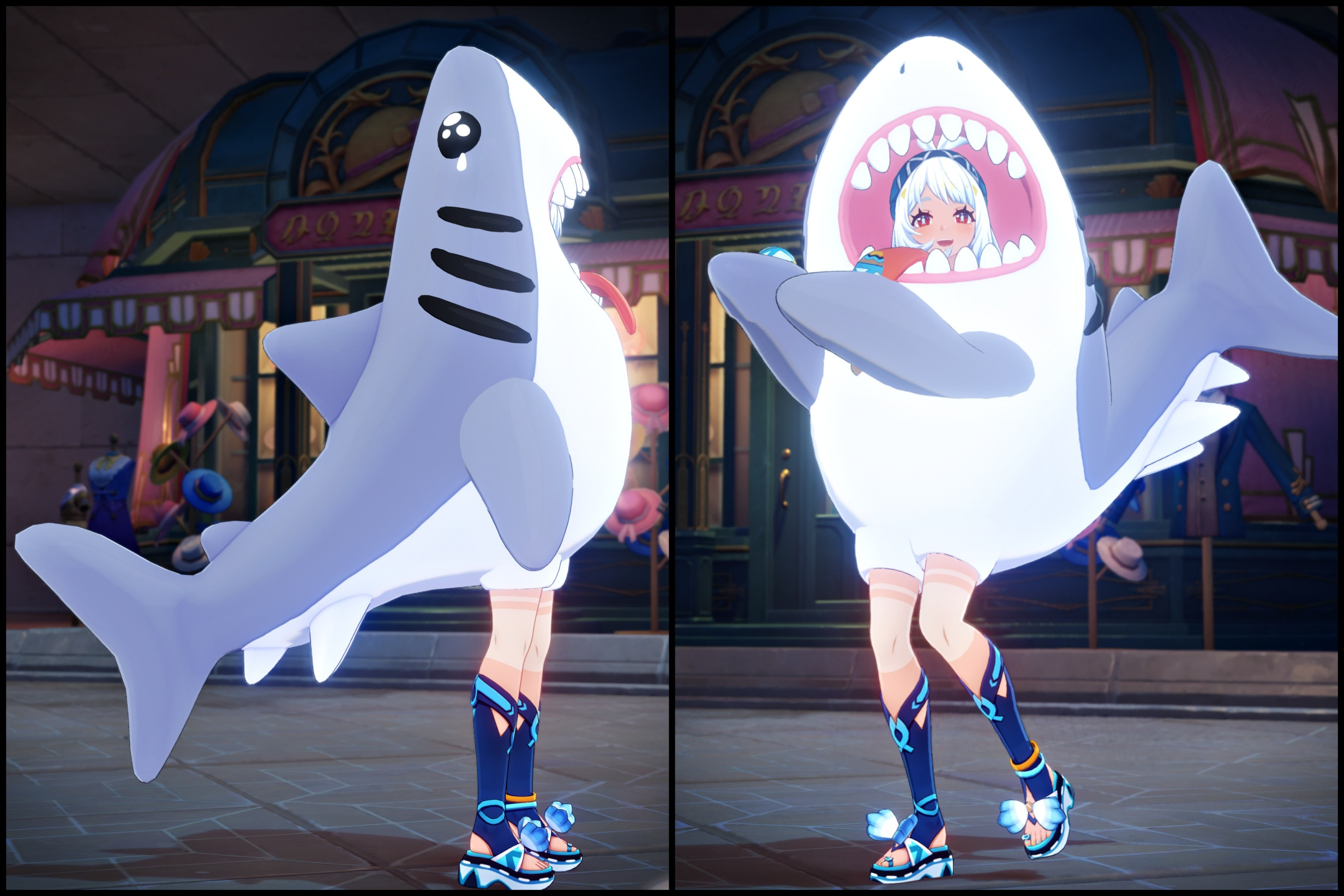 Mualani Shark Costume Mod Mod for Genshin Impact | GI Mods