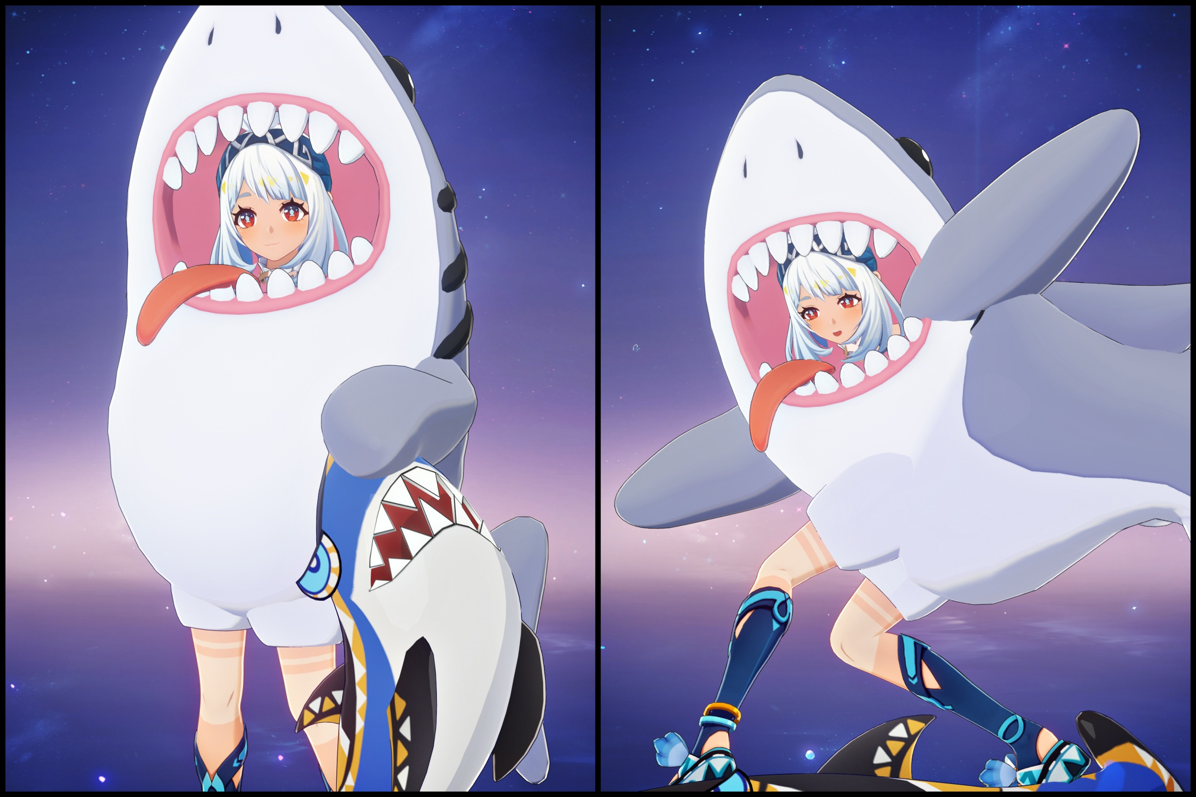 Mualani Shark Costume Mod Mod for Genshin Impact | GI Mods