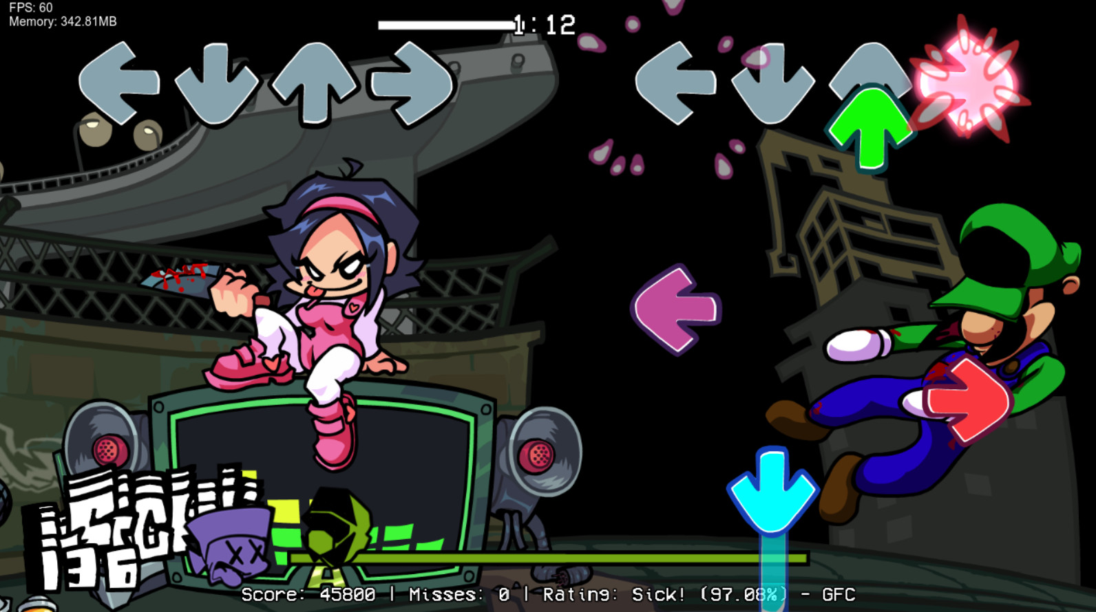 Mario's Madness V2 playable pack (part 3) Mod for Friday Night Funkin ...