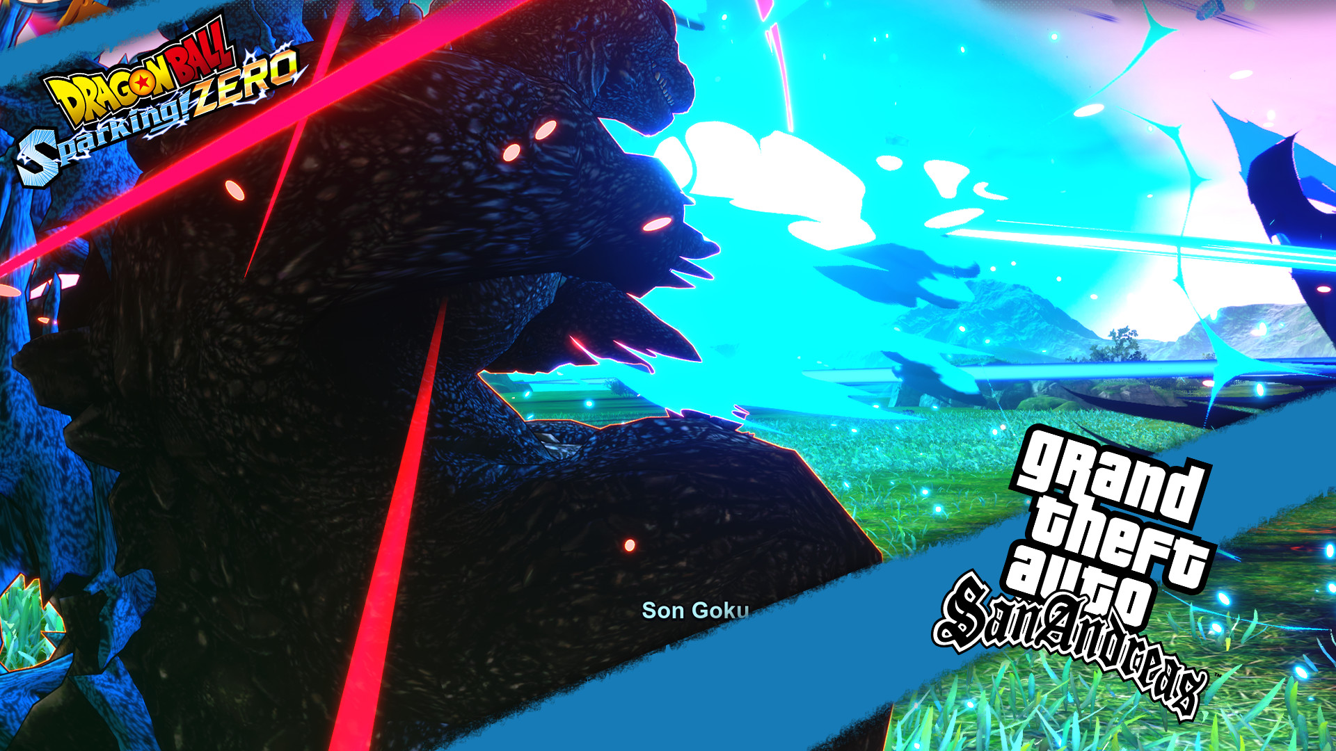GODZILLA MINUS ONE ON GOKU Mod for Dragon Ball: Sparking! ZERO | DBSZ Mods