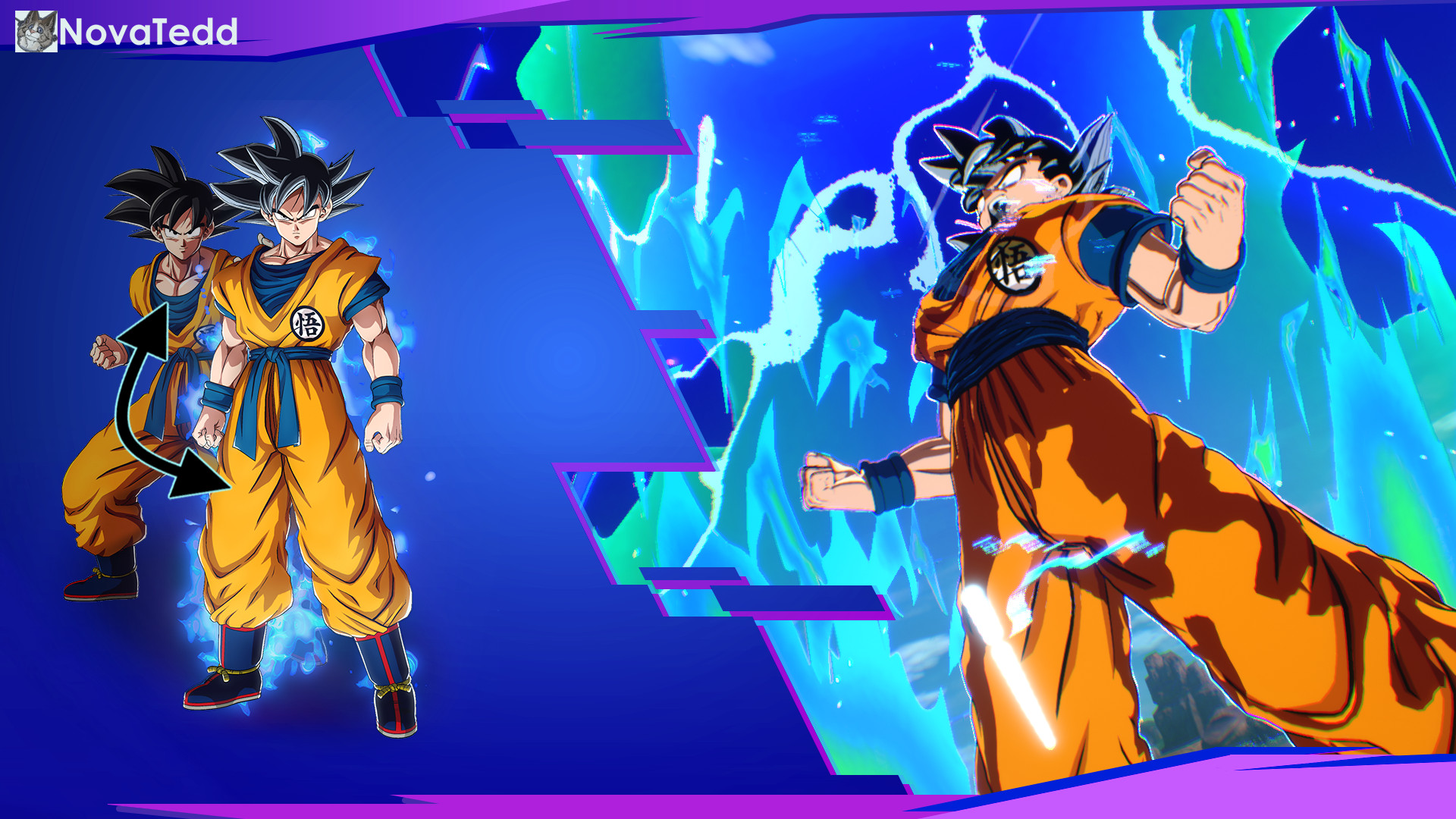 Base to UI Goku Mod for Dragon Ball: Sparking! ZERO | DBSZ Mods