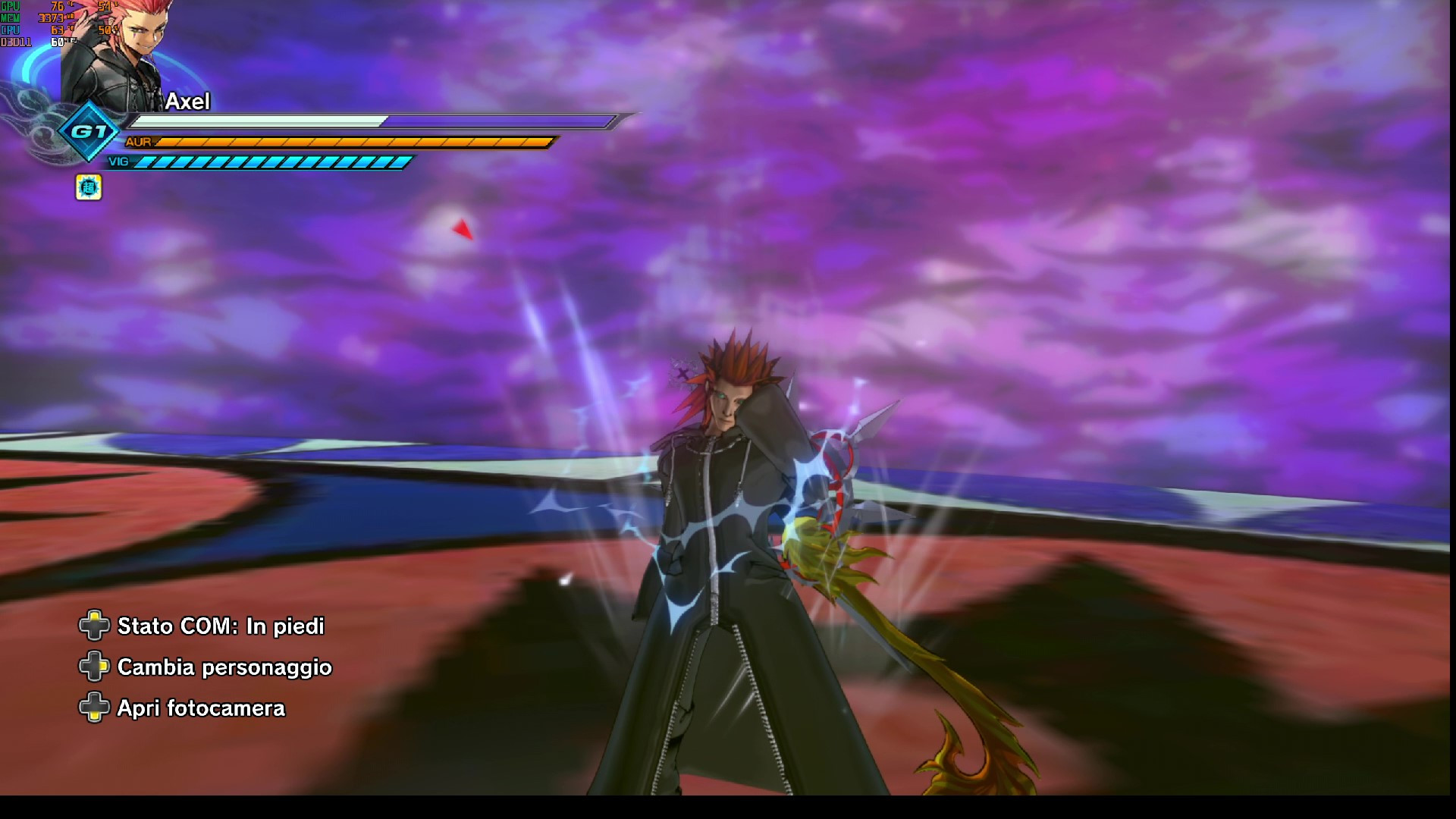Axel (kingdom hearts) Mod for DRAGON BALL XENOVERSE 2 | DB:XV2 Mods