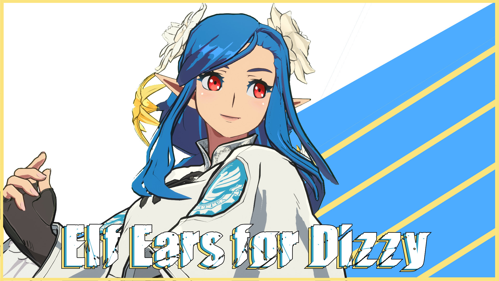 Elf Ears for Dizzy Mod for GUILTY GEAR -STRIVE- | GGST Mods