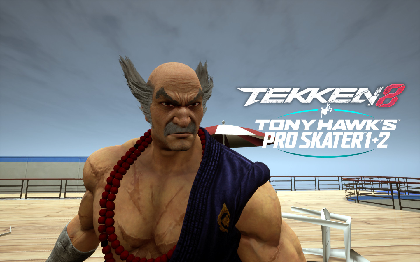 Heihachi - Tekken 8 Mod for Tony Hawk Pro Skater 1+2 | THPS 1+2 Mods