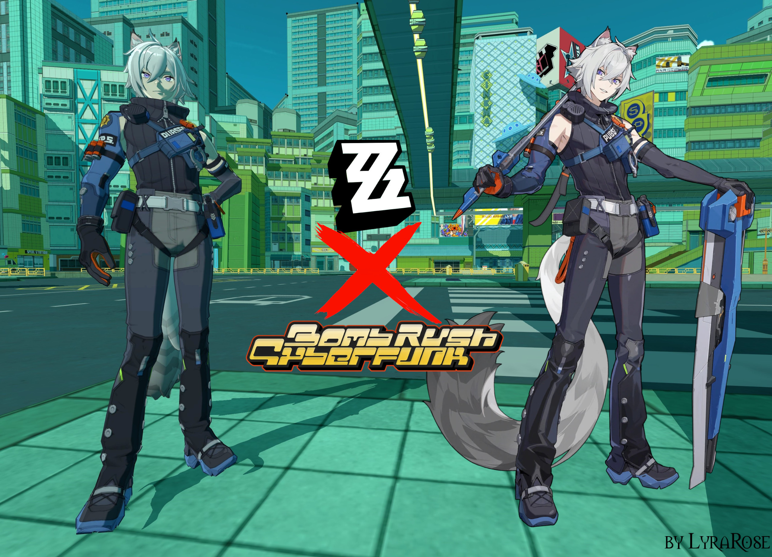 Seth Lowell (ZZZ) Mod for Bomb Rush Cyberfunk | BRC Mods