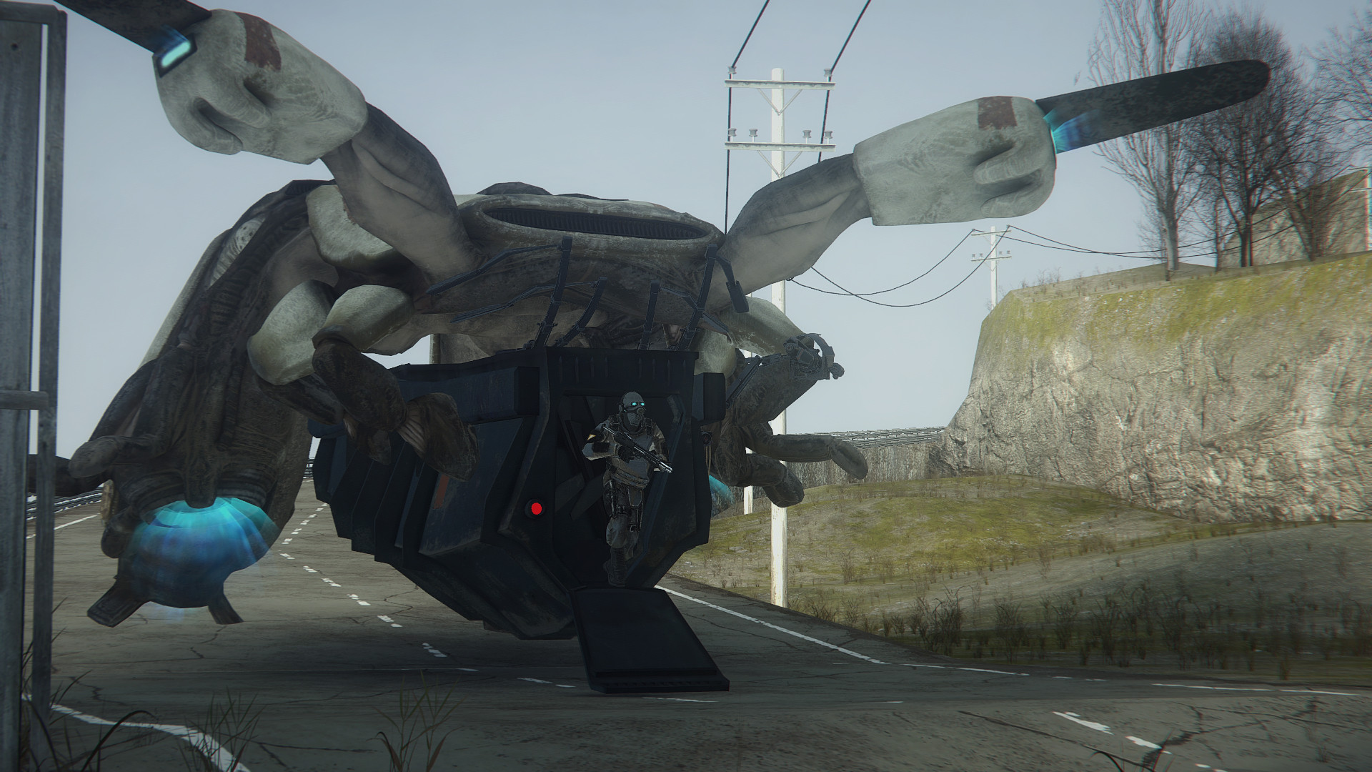 Half-Life: Alyx Combine Dropship in Half-Life 2 Mod for Half-Life 2 ...