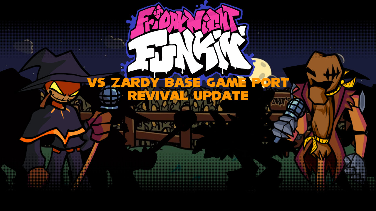 (MOBILE COMPATIBLE) Zardy Base Game/V-Slice Port Mod for Friday Night ...