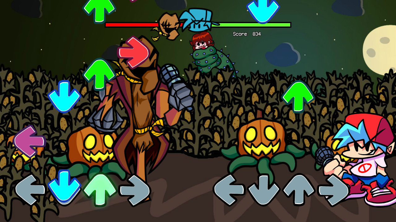 (MOBILE COMPATIBLE) Zardy Base Game/V-Slice Port Mod for Friday Night ...