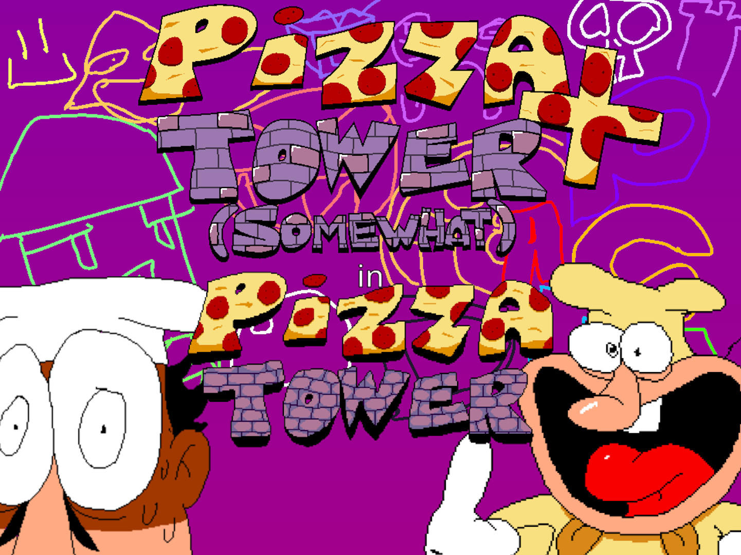 Pizza Tower (somewhat) PLUS in Pizza Tower Mod for Pizza Tower | PT Mods
