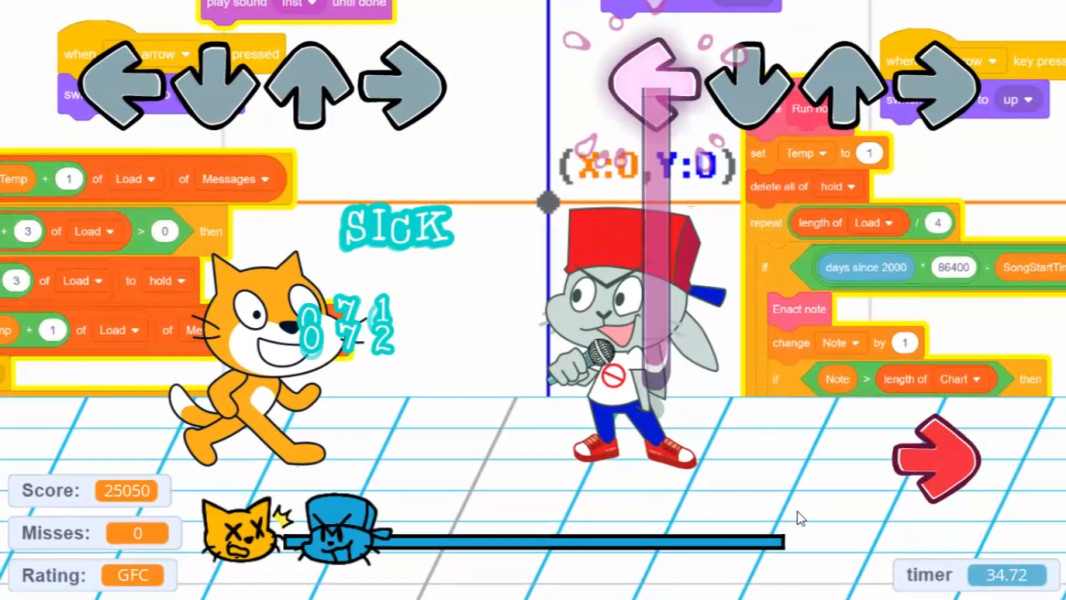 Friday Night Funkin' Scratch Cat (HALLOWEEN DEMO) Mod for Friday Night ...