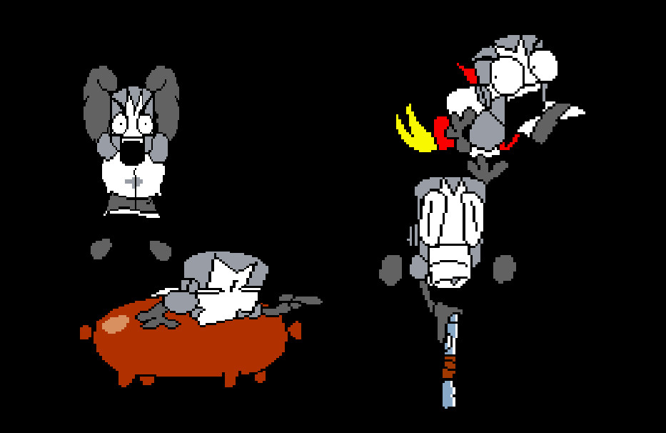 Grey Knight In Pizza Tower (+ Alien Hominid) Mod for Pizza Tower | PT Mods