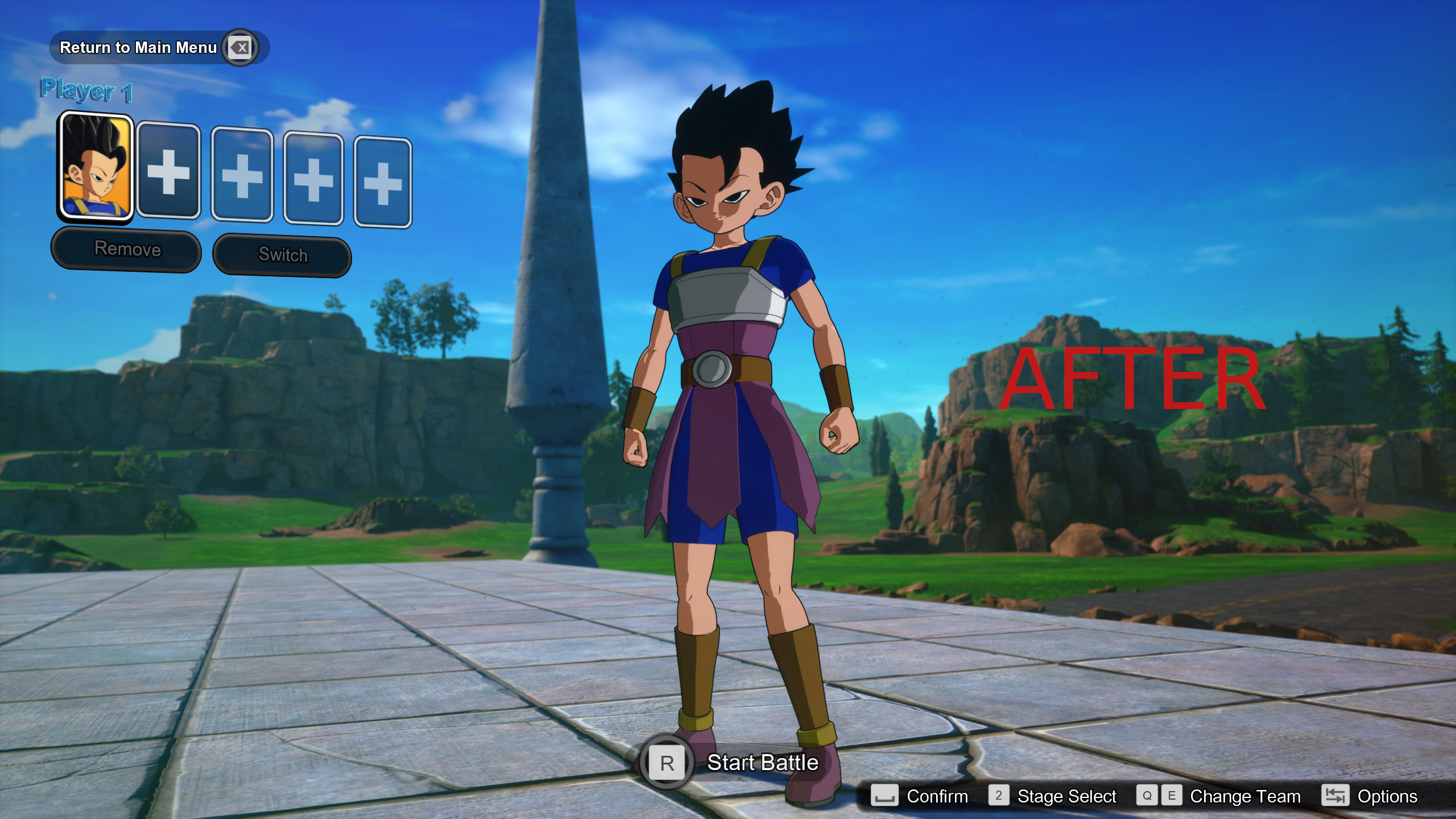 Slightly Bulkier Cabba Mod for Dragon Ball: Sparking! ZERO | DBSZ Mods