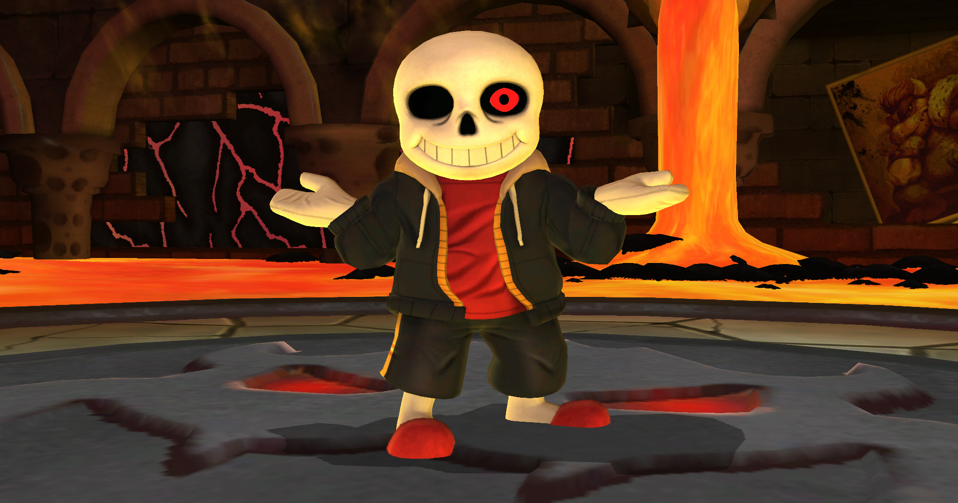 Smash 3C Ultimate Sans Mod for Super Smash Bros. Brawl | Brawl Mods