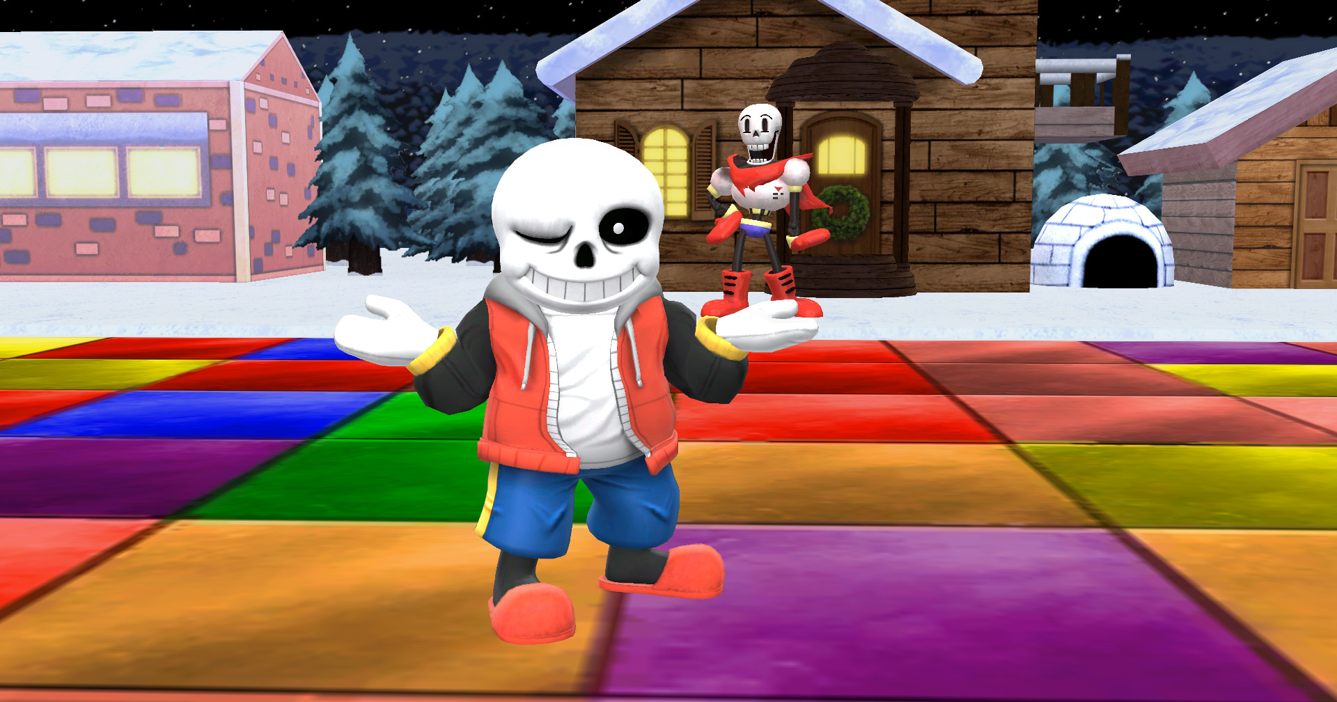 Smash 3C Ultimate Sans Mod for Super Smash Bros. Brawl | Brawl Mods