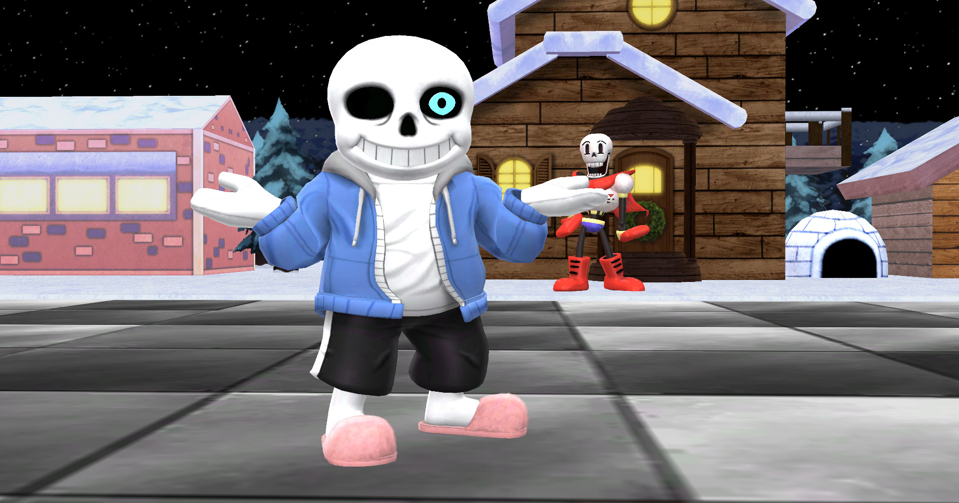 Smash 3C Ultimate Sans Mod for Super Smash Bros. Brawl | Brawl Mods