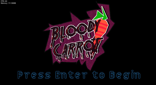Bloody Carrot(One Shot Halloween) Mod for Friday Night Funkin' | FNF Mods