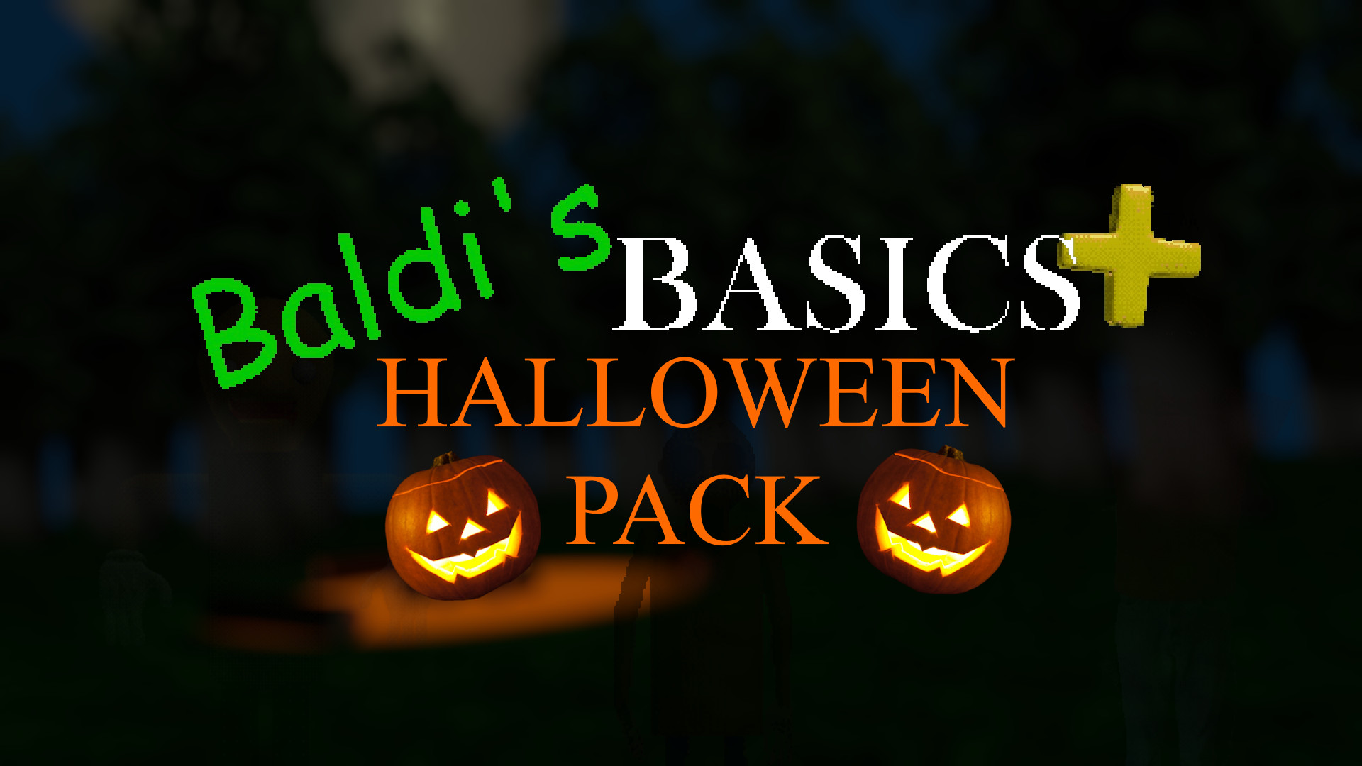 Baldi's Basics Plus: Halloween Texture Pack! Mod for Baldi's Basics ...
