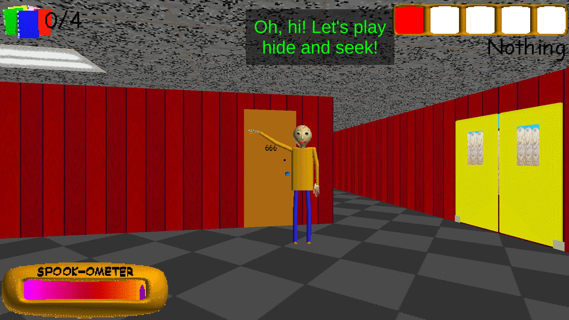 Baldi's Basics Plus: Halloween Texture Pack! Mod for Baldi's Basics ...