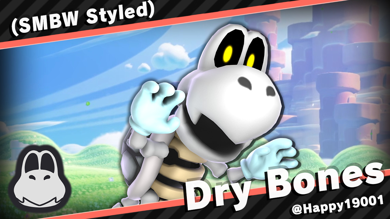 Dry Bones (Super Mario Bros. Wonder Styled) Mod for Super Smash Bros. Ultimate | SSBU Mods