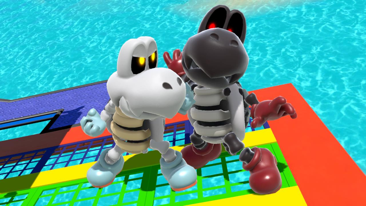 Dry Bones (Super Mario Bros. Wonder Styled) Mod for Super Smash Bros ...
