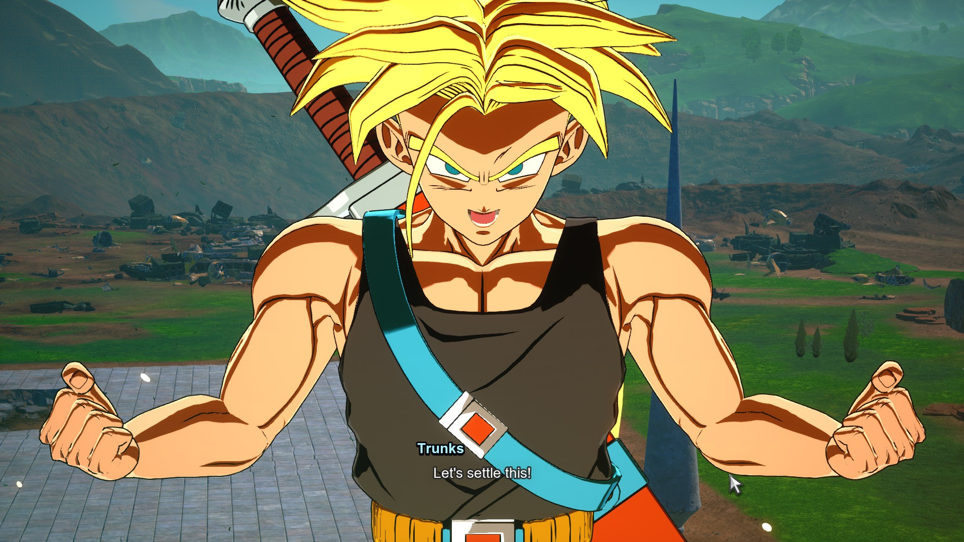 Trunks (Sword) With Ponytail Mod for Dragon Ball: Sparking! ZERO | DBSZ ...