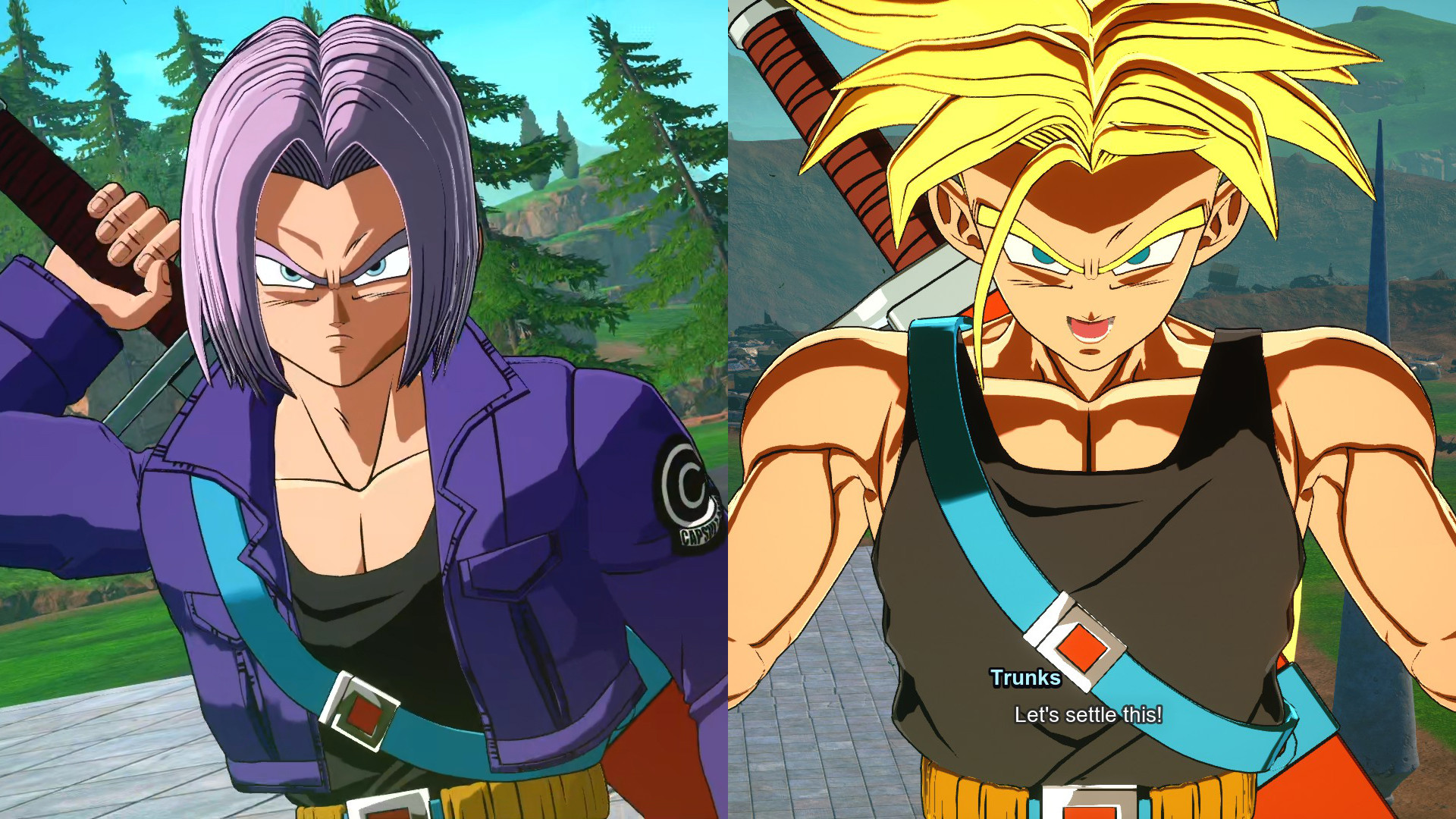 Trunks (Sword) With Ponytail Mod for Dragon Ball: Sparking! ZERO | DBSZ ...