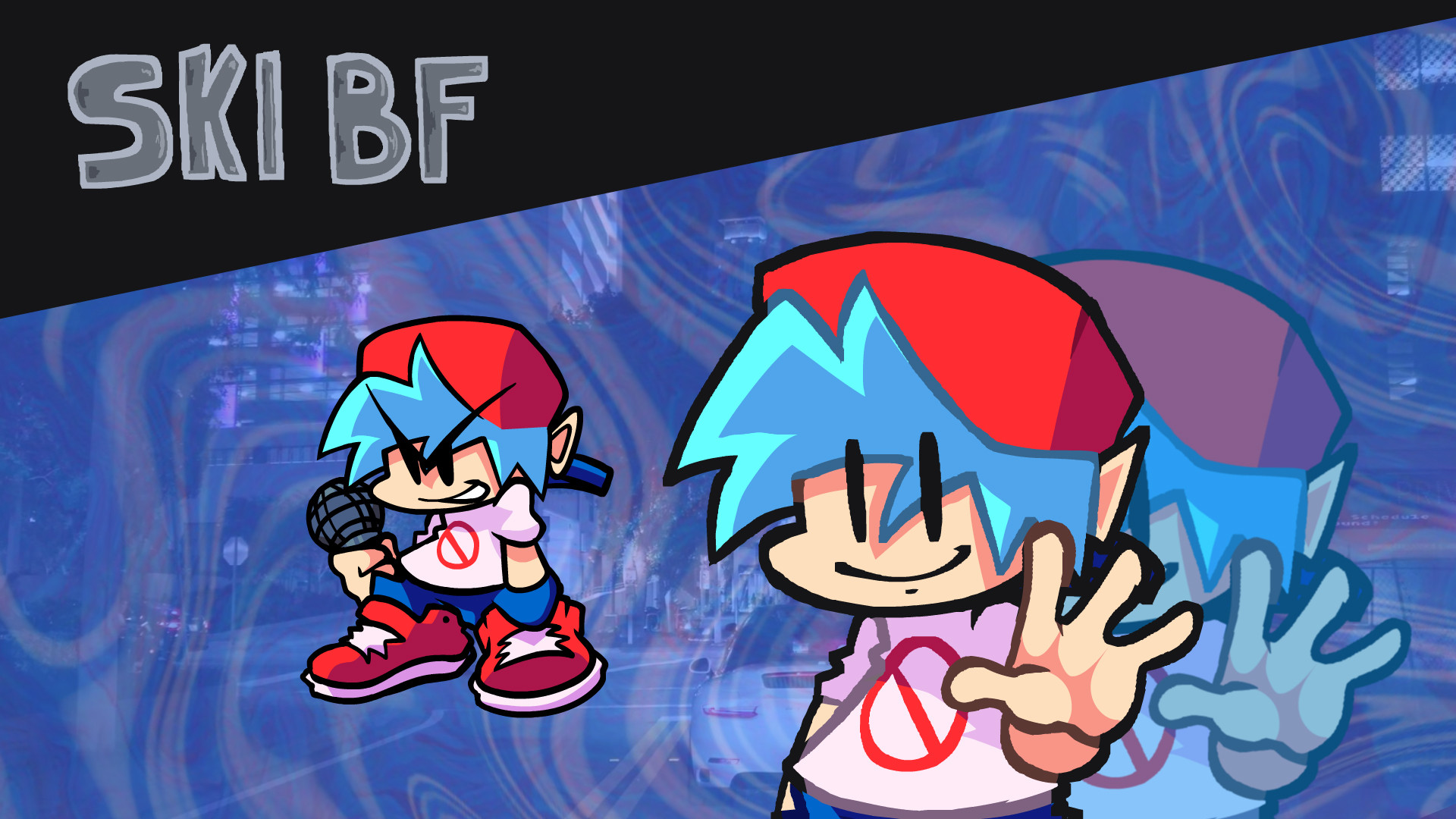 Ski custom BF Mod for Friday Night Funkin' | FNF Mods