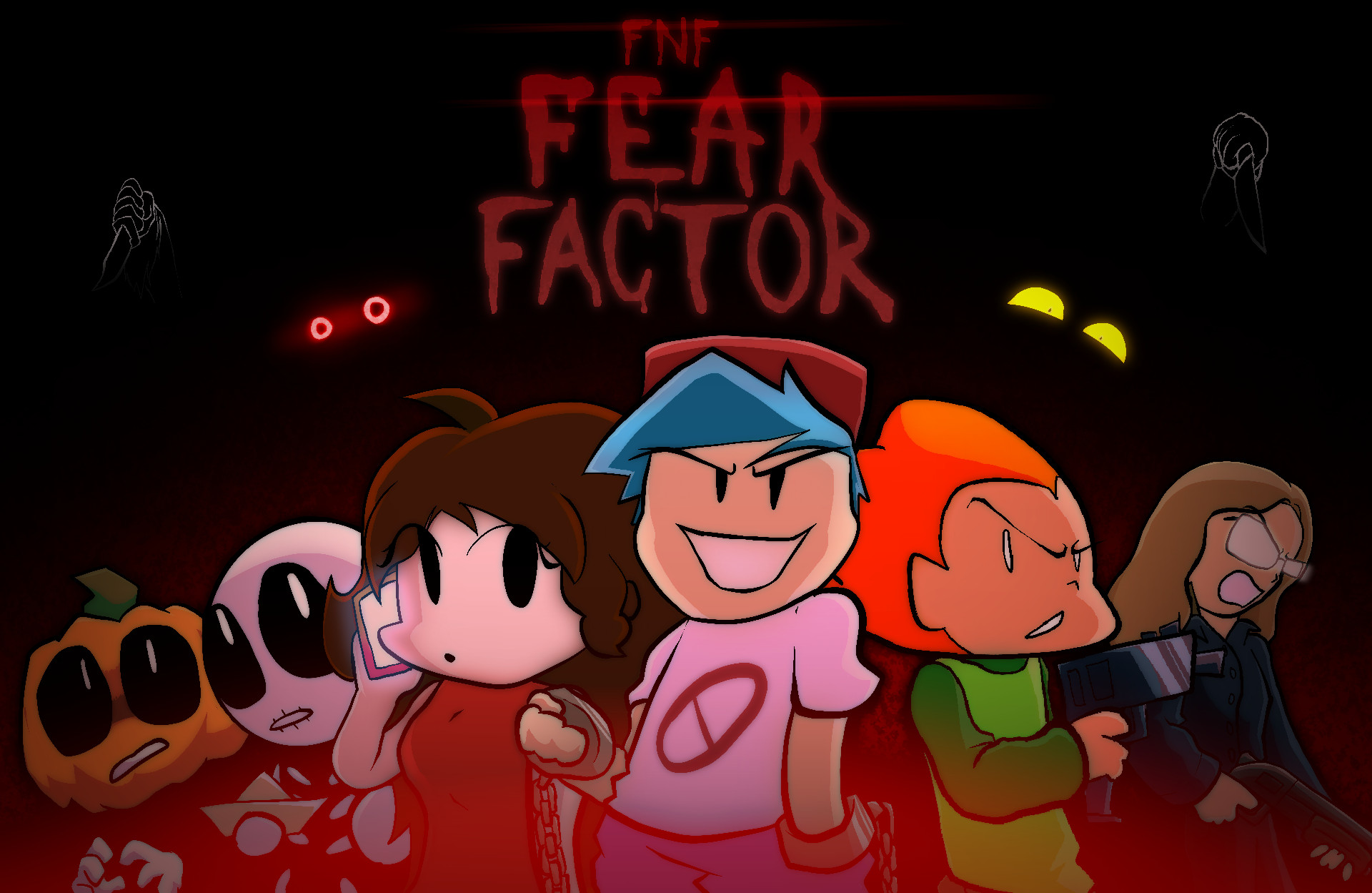 [SENSITIVE CONTENT] FNF: FEAR FACTOR Mod for Friday Night Funkin' | FNF ...