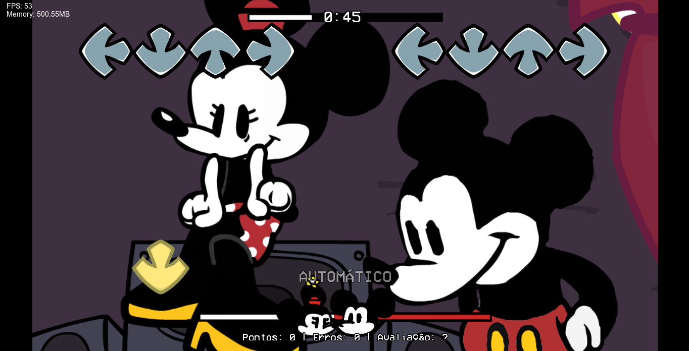 Minnie Mouse over Girlfriend + FLA Mod for Friday Night Funkin' | FNF Mods