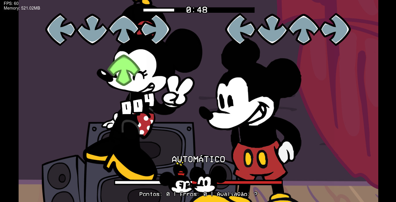 Minnie Mouse over Girlfriend + FLA Mod for Friday Night Funkin' | FNF Mods