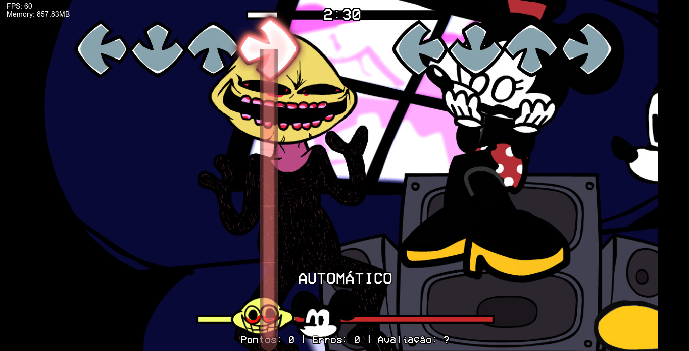 Minnie Mouse over Girlfriend + FLA Mod for Friday Night Funkin' | FNF Mods