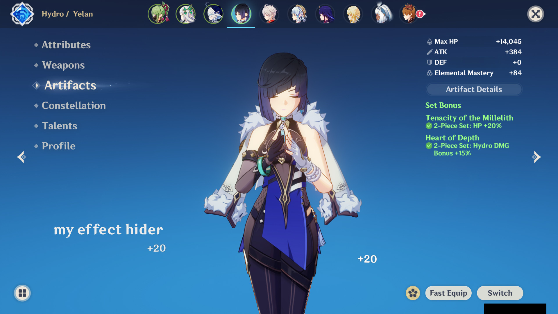 Background Effect Hider + Greenscreen Mod for Genshin Impact | GI Mods