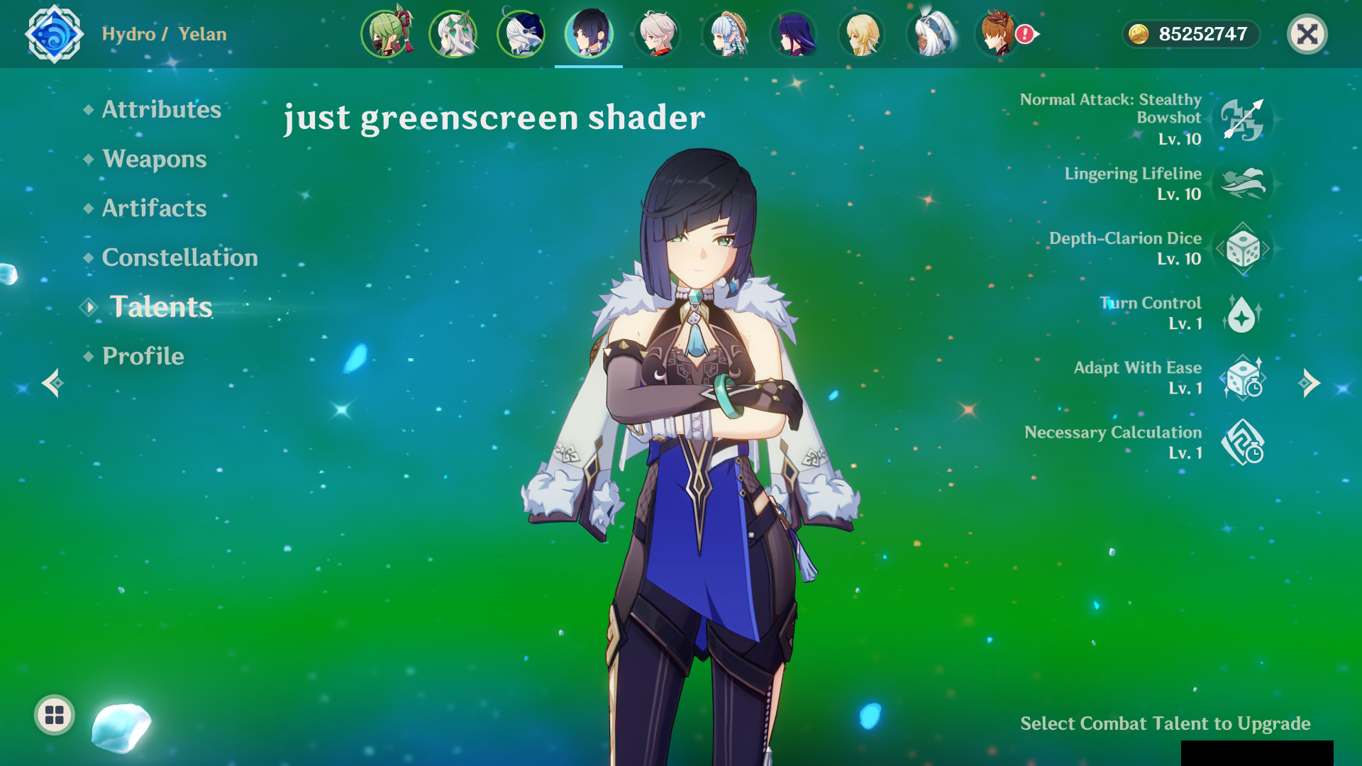 Background Effect Hider + Greenscreen Mod for Genshin Impact | GI Mods