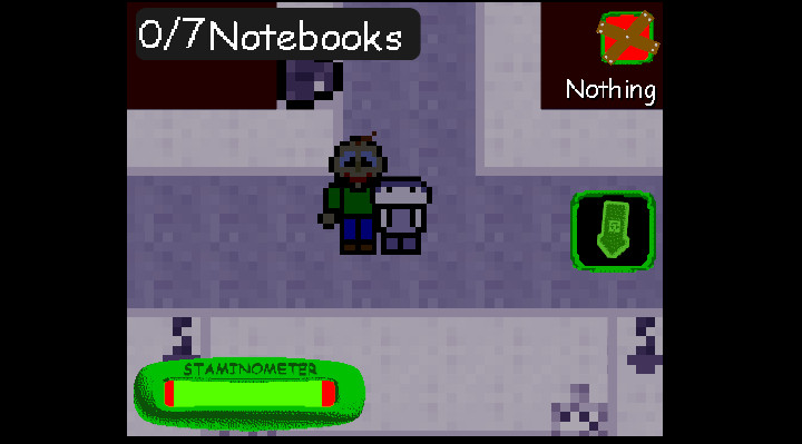 The Attack Of Baldloon But NES Edition Mod for Baldi's Basics | Baldi Mods