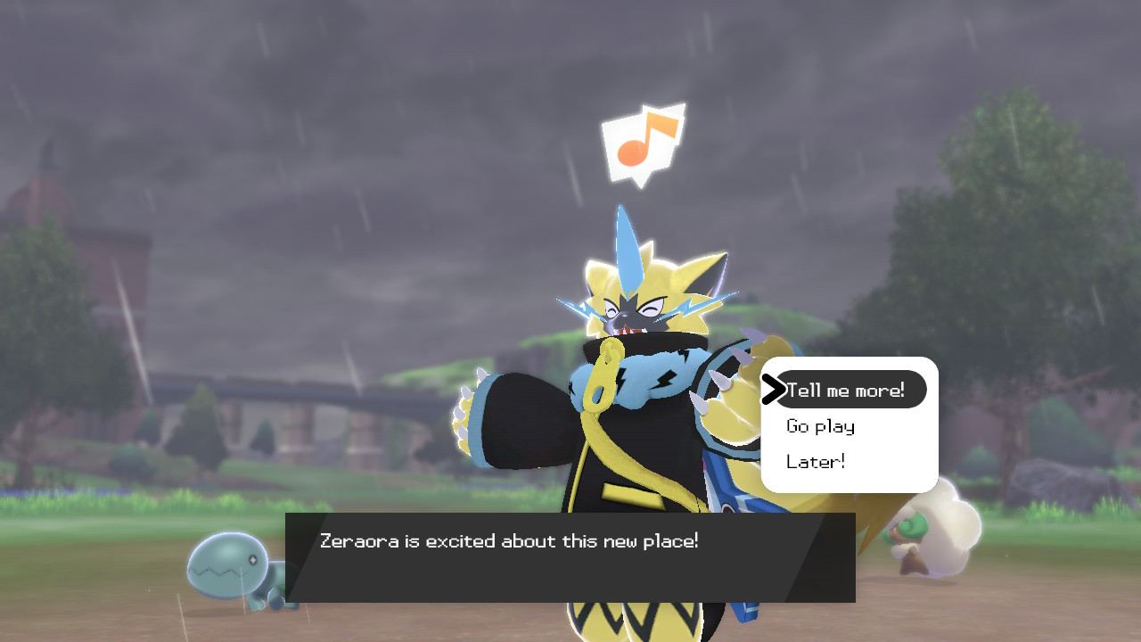 Zeraora Band Style Mod for Pokemon Sword & Shield | SWSH Mods