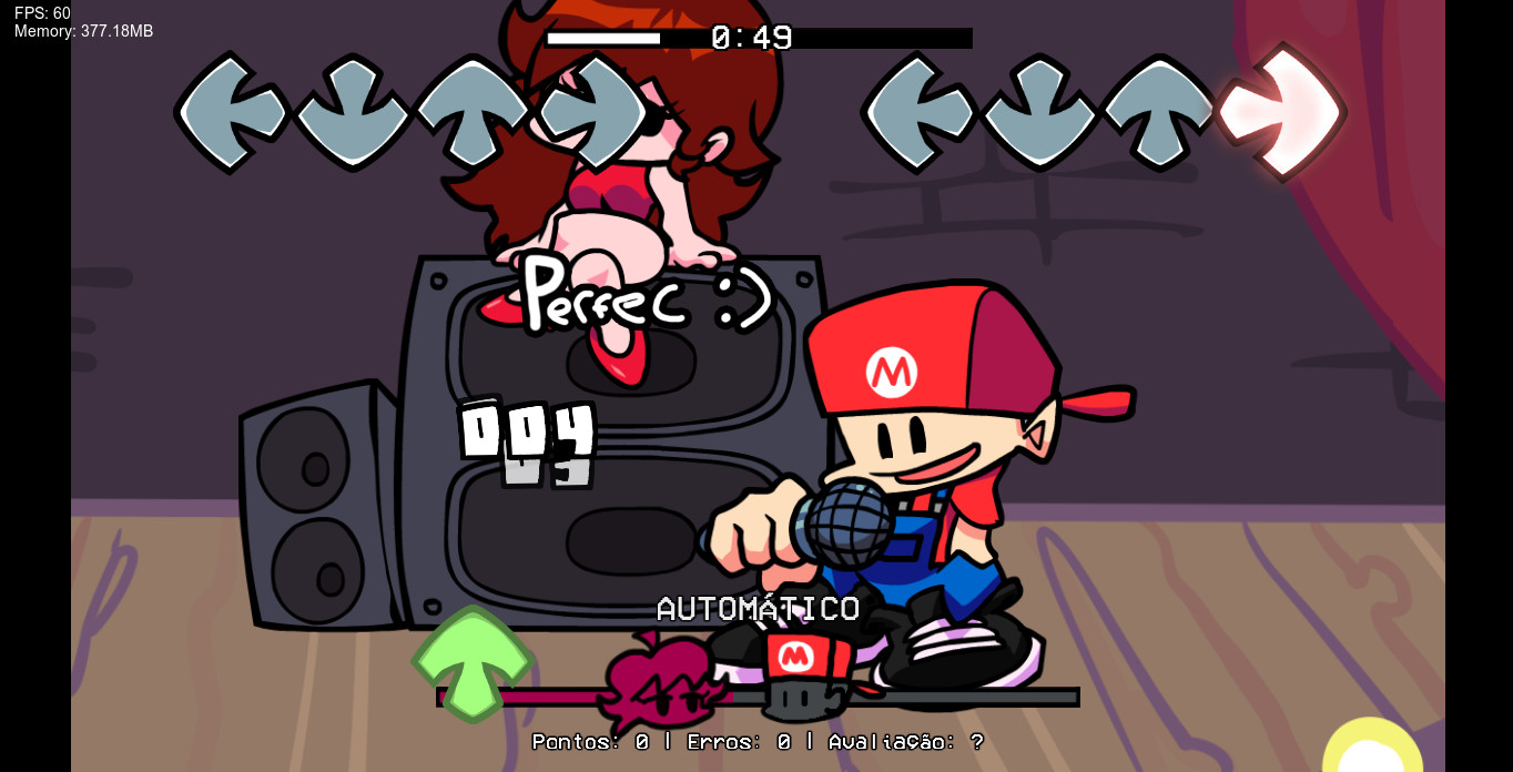 João Vitor (Me) Mario Cosplay + FLA Mod for Friday Night Funkin' | FNF Mods