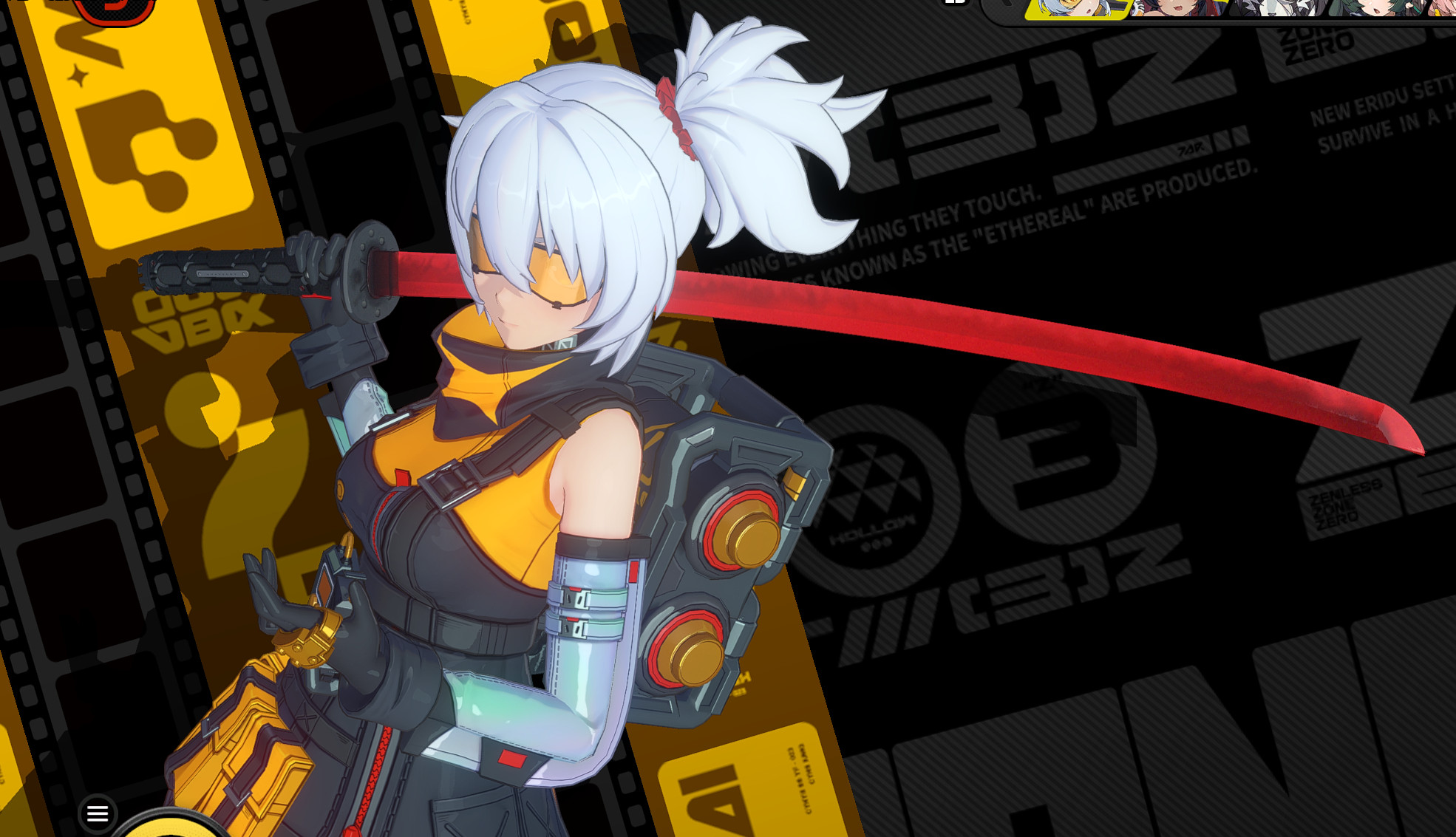 Soldier 11 w/Muramasa Mod for Zenless Zone Zero | ZZZ Mods