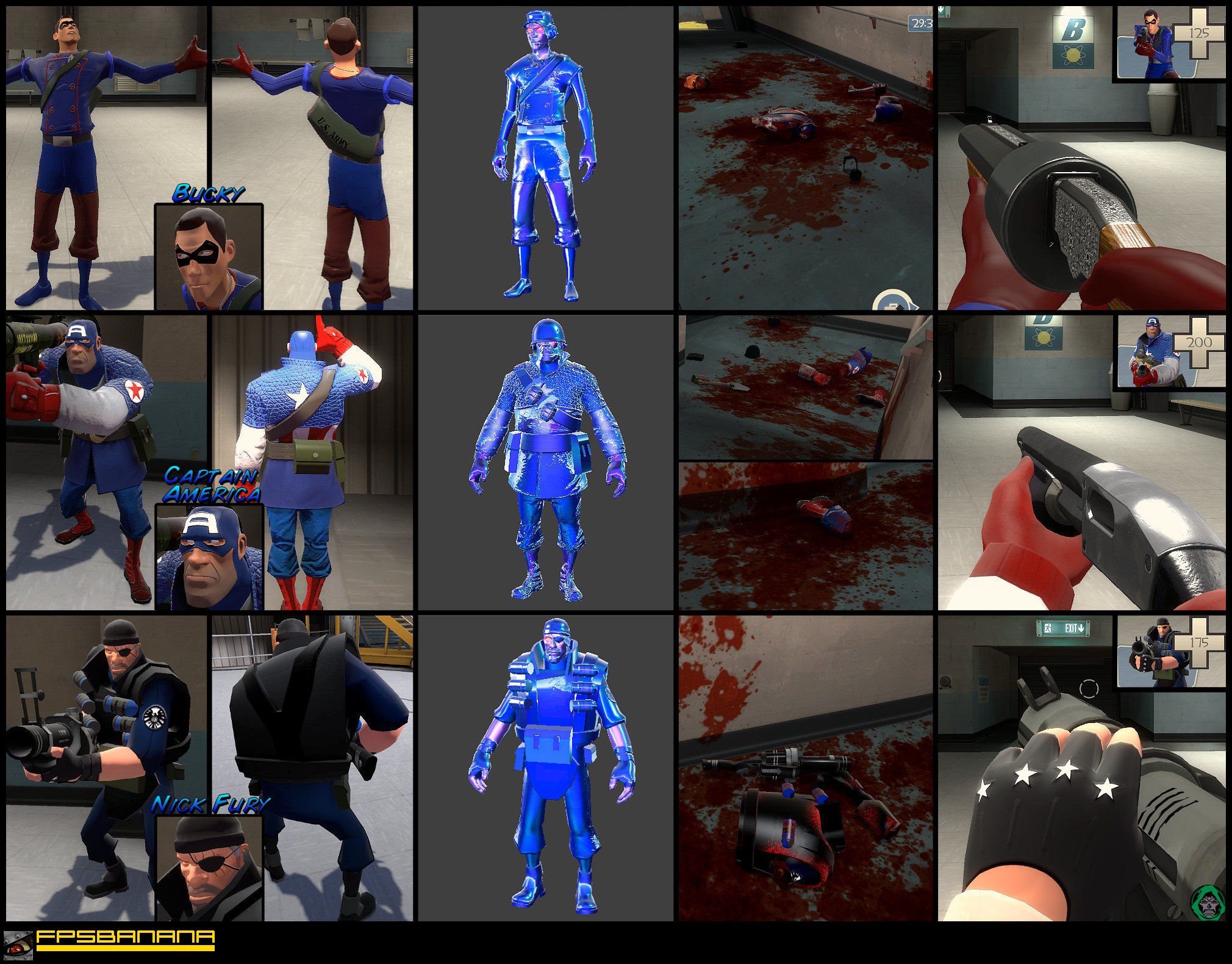 World's Greatest Skinpack: Blu [Team Fortress 2] [Mods]