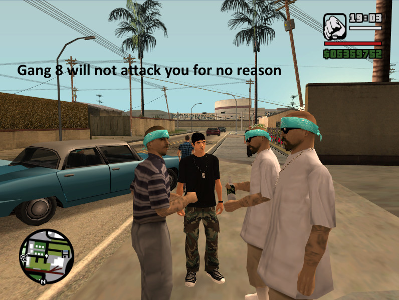 Modded Main.scm for PC, Xbox and PS2 Mod for Grand Theft Auto: San ...