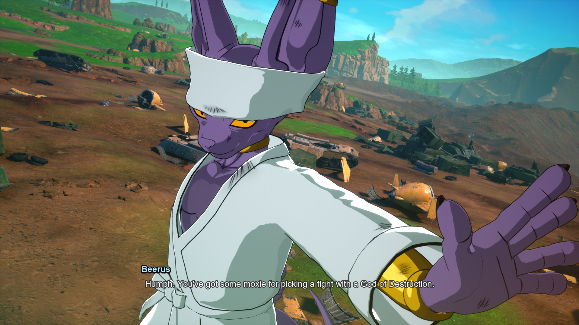 Bathrobe Beerus Mod for Dragon Ball: Sparking! ZERO | DBSZ Mods