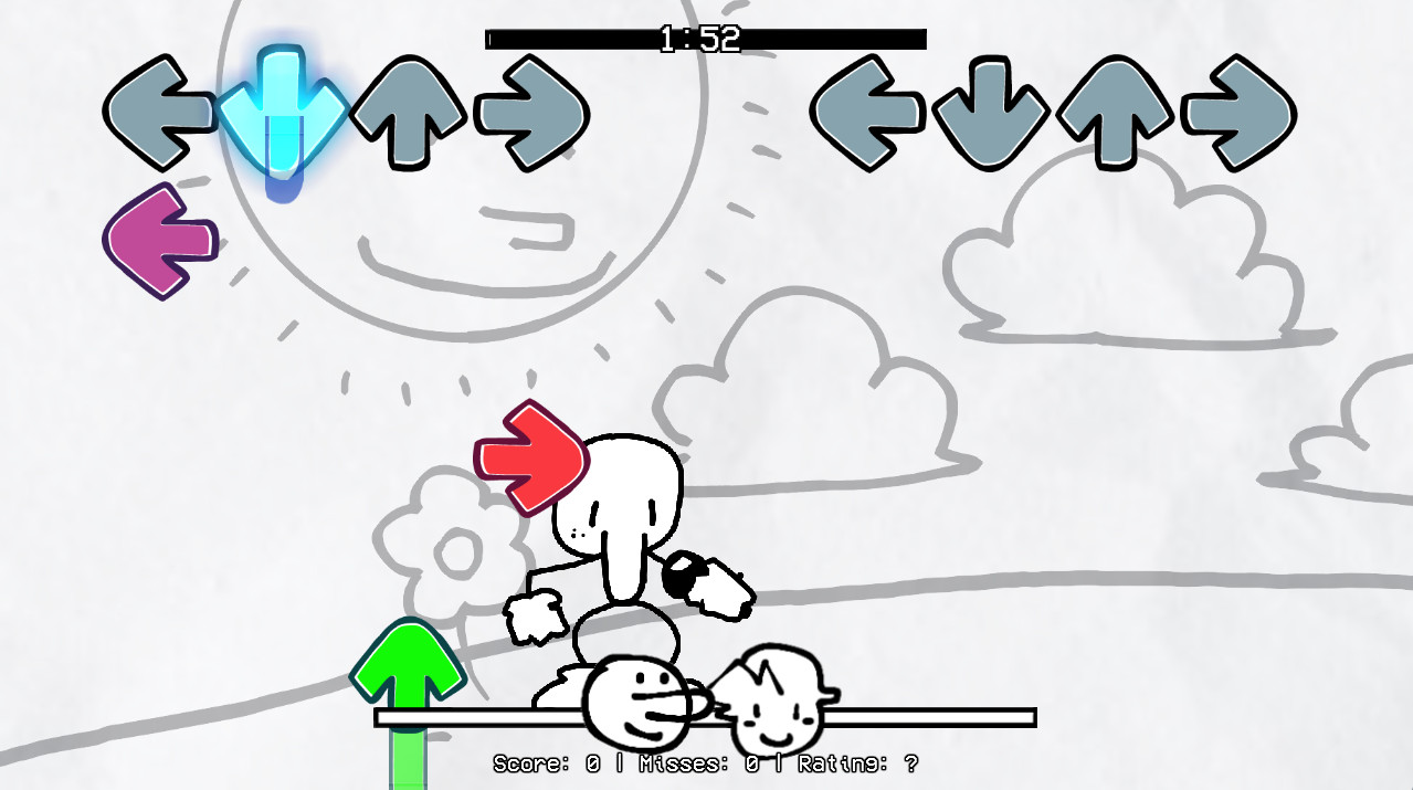 Vs. Long Nose Guy ~ One-Shot Mod for Friday Night Funkin' | FNF Mods