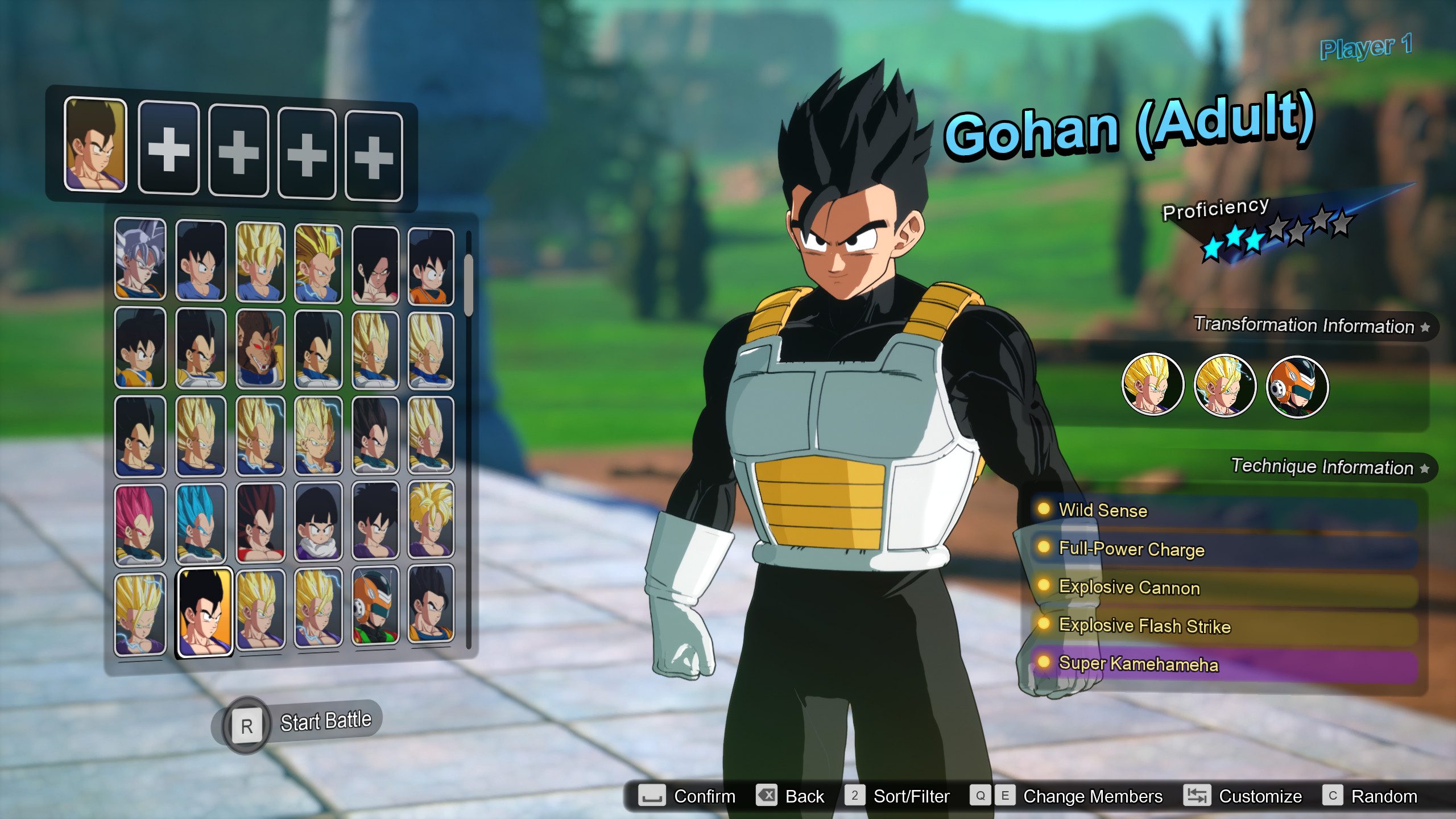 Adult Gohan Saiyan Armor [REPLACER OR NEW SLOTS] Mod for Dragon Ball ...