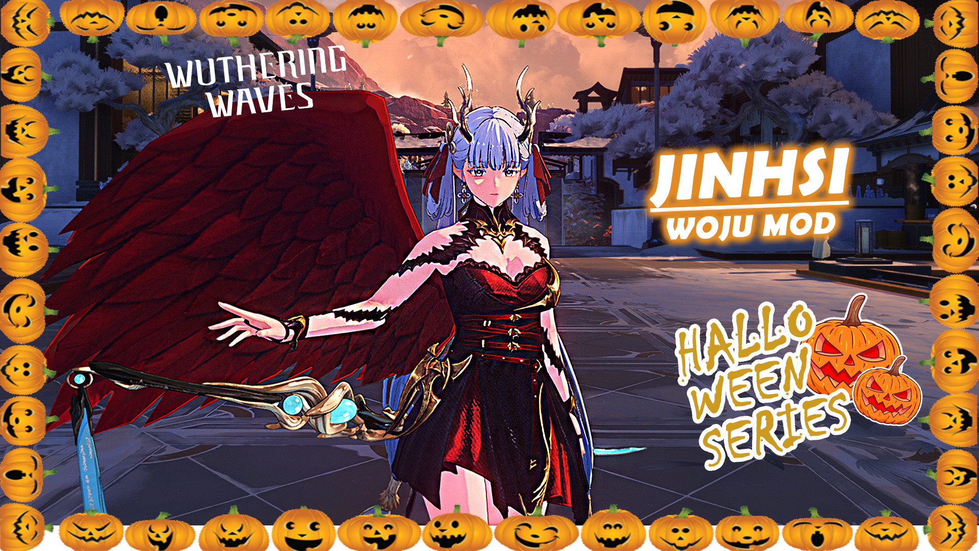 Woju - Jinhsi Halloween Series Mod for Wuthering Waves | WuWa Mods