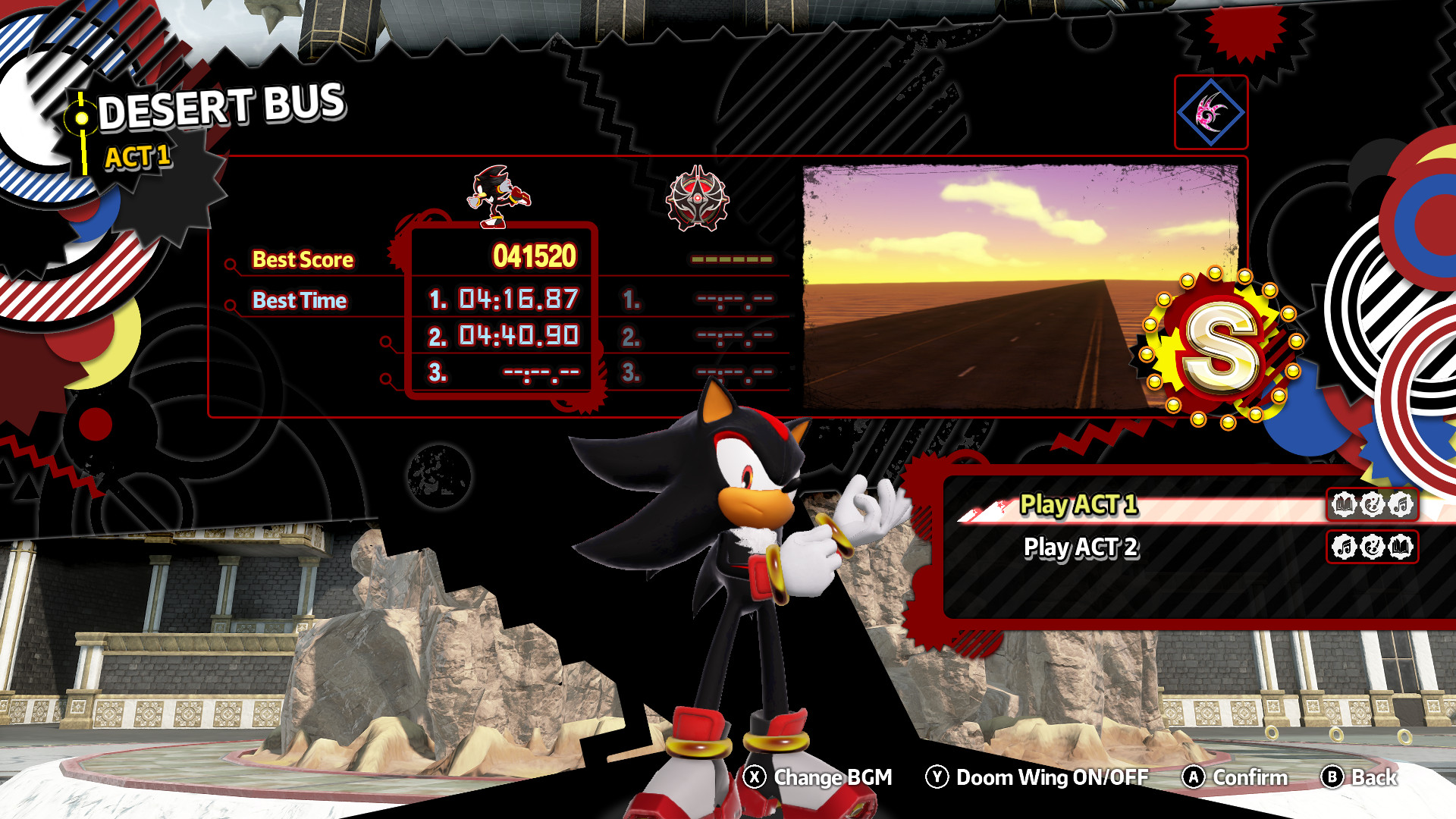 Desert Bus - Shadow Generations Mod for Shadow Generations | SXSGShadow ...