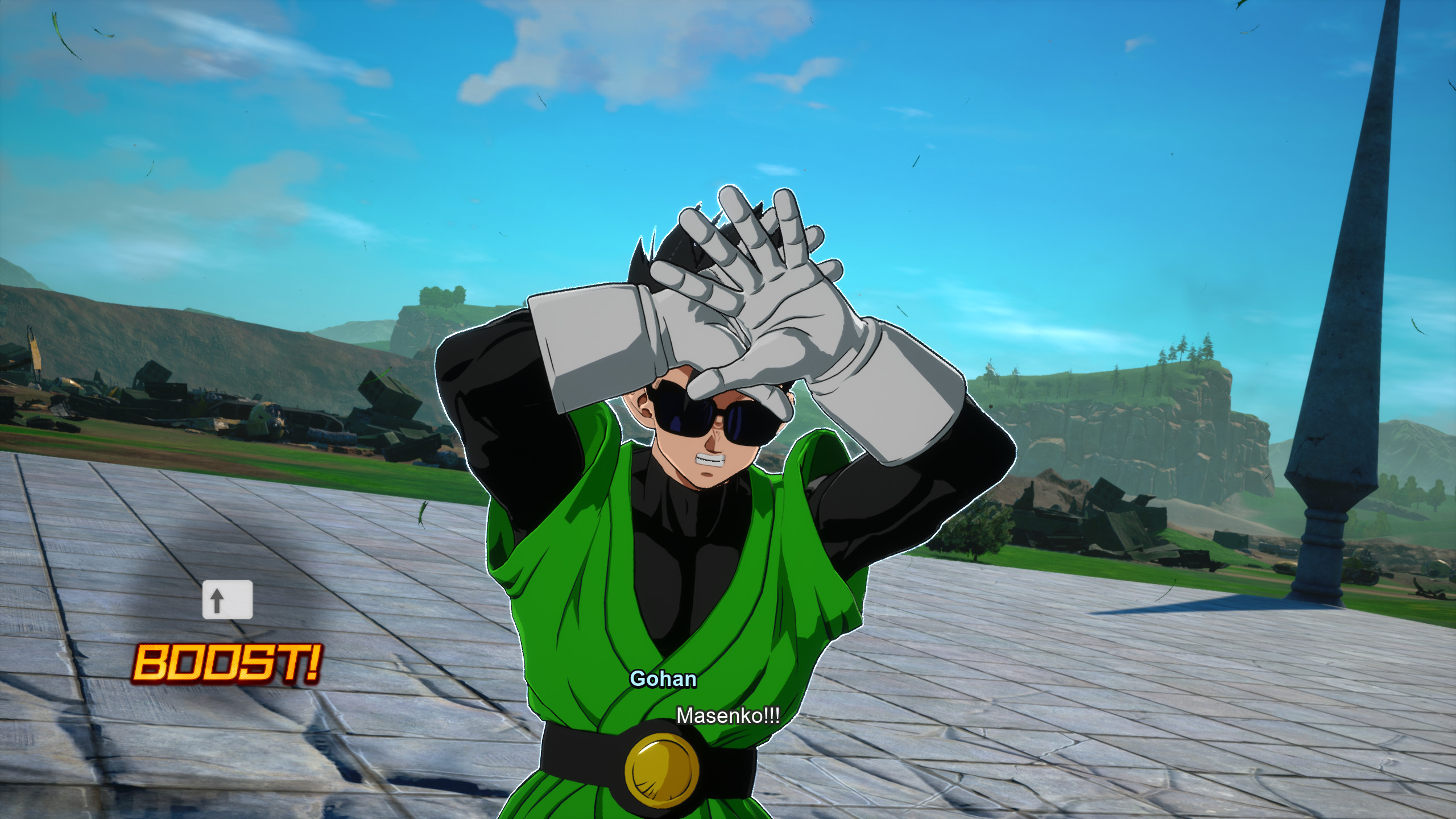 Adult Gohan with sunglasses Mod for Dragon Ball: Sparking! ZERO | DBSZ Mods