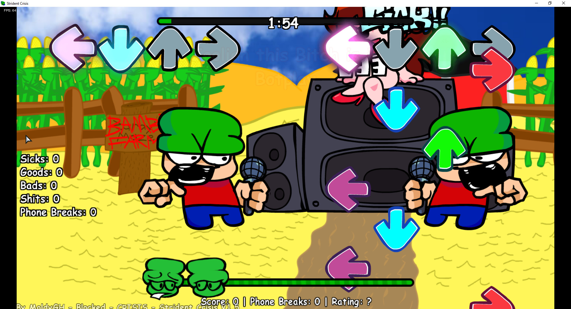 Bambi 3.0 Without Overalls Mod for Friday Night Funkin' | FNF Mods